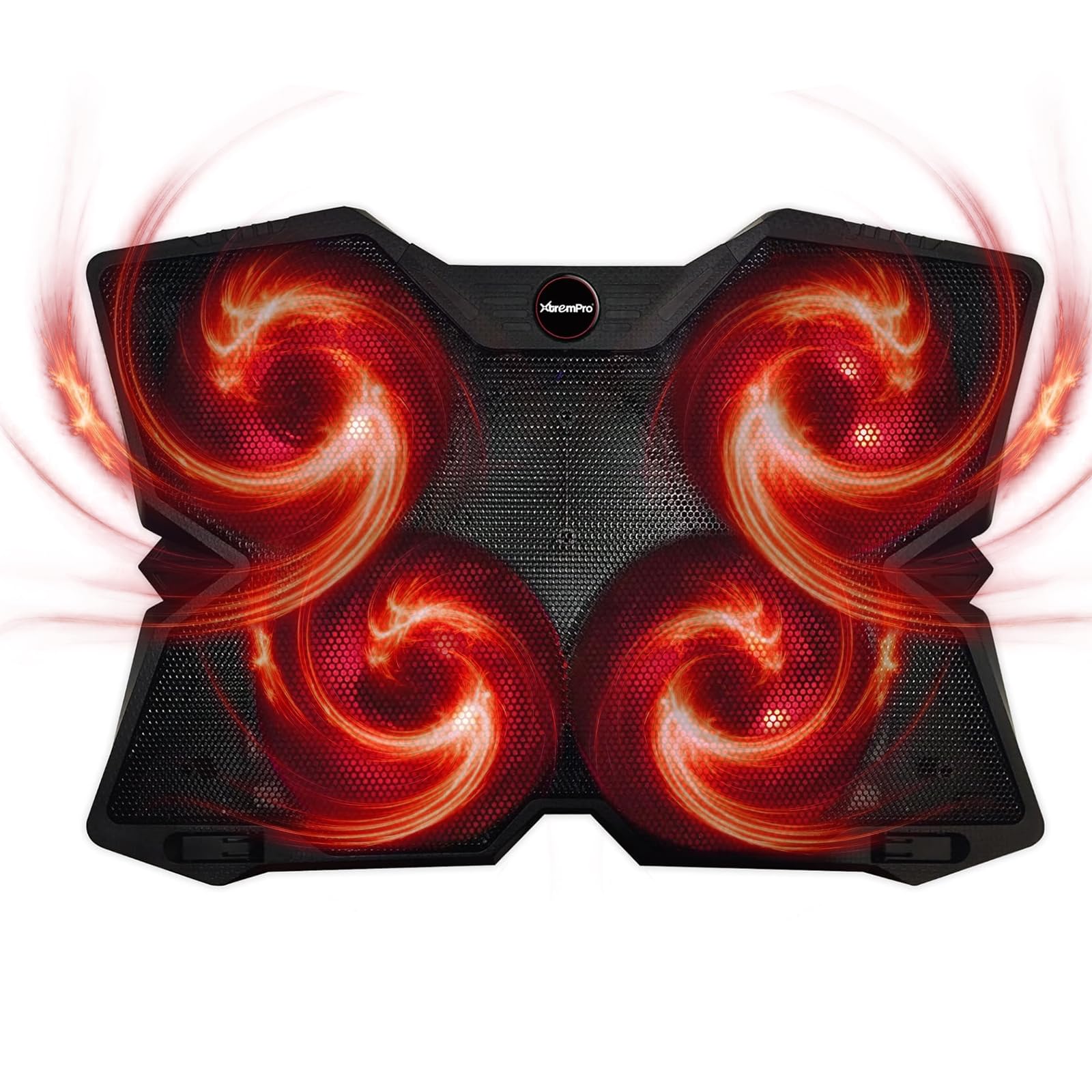 Amazon.com: XtremPro Portable Metal Mesh Laptop Cooler Cooling Pad, 4 ...