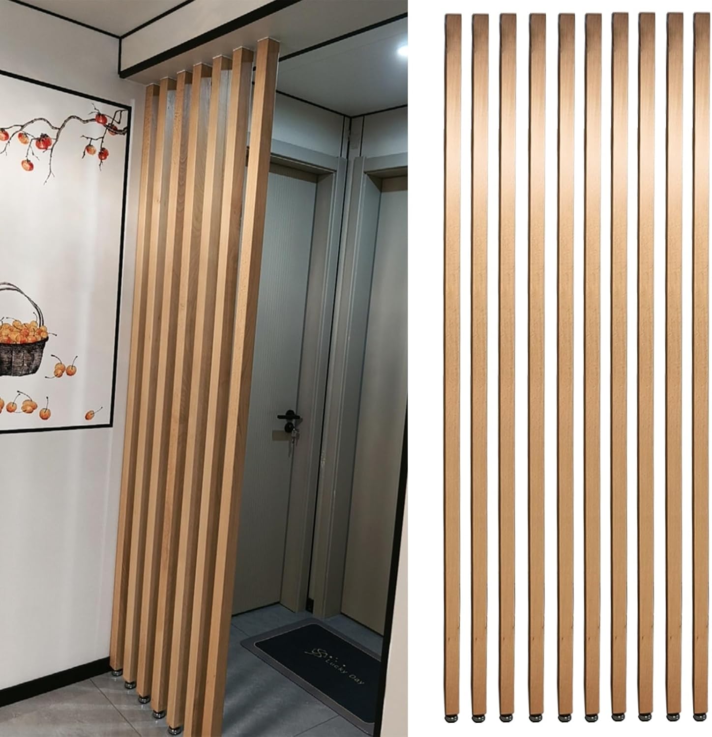 Amazon.com - 2 3 4 5 6 7 8 ft Wall Partition Room Divider Floor to ...