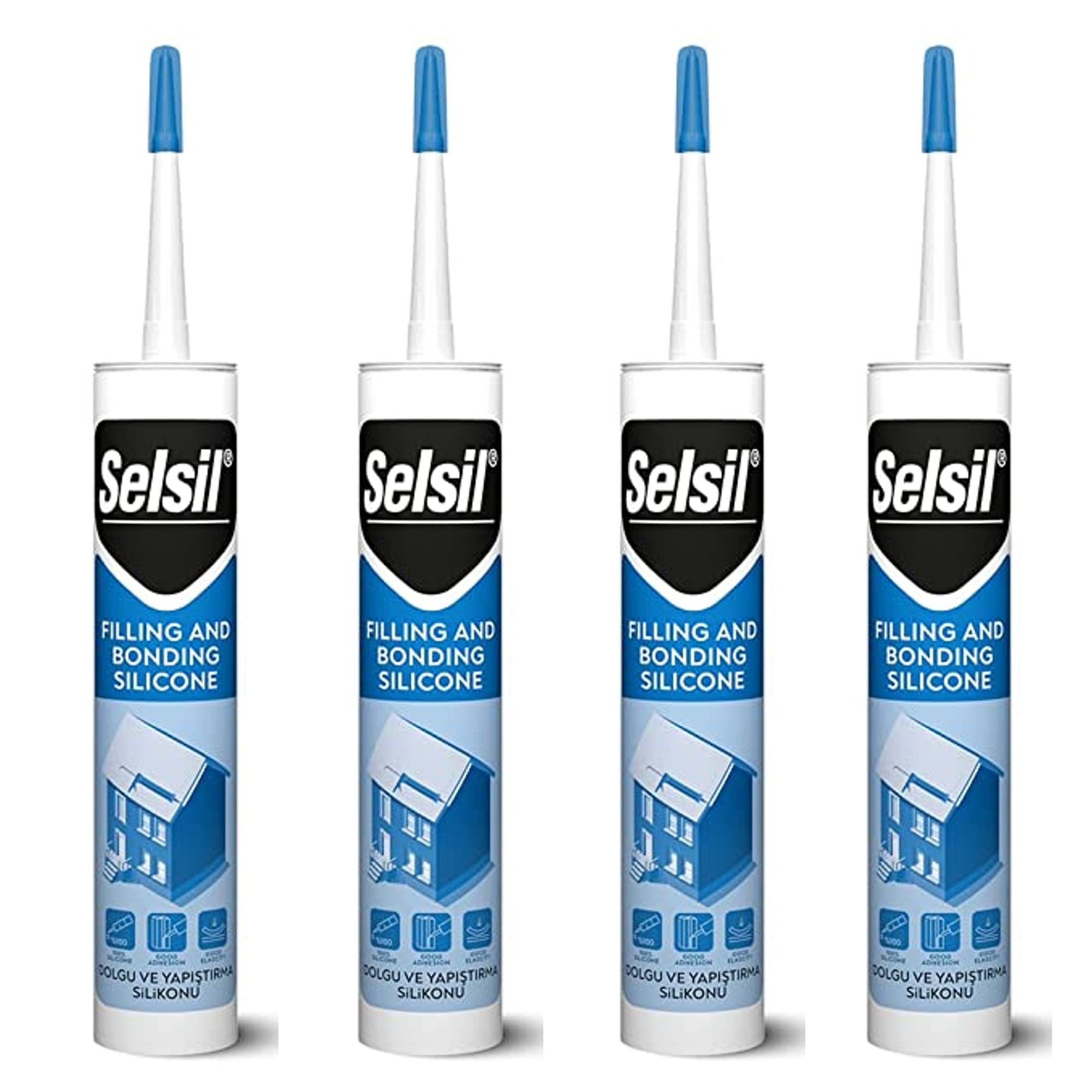 Snapklik.com : Selsil Clear 100% Silicone Sealant - Filling And Bonding ...