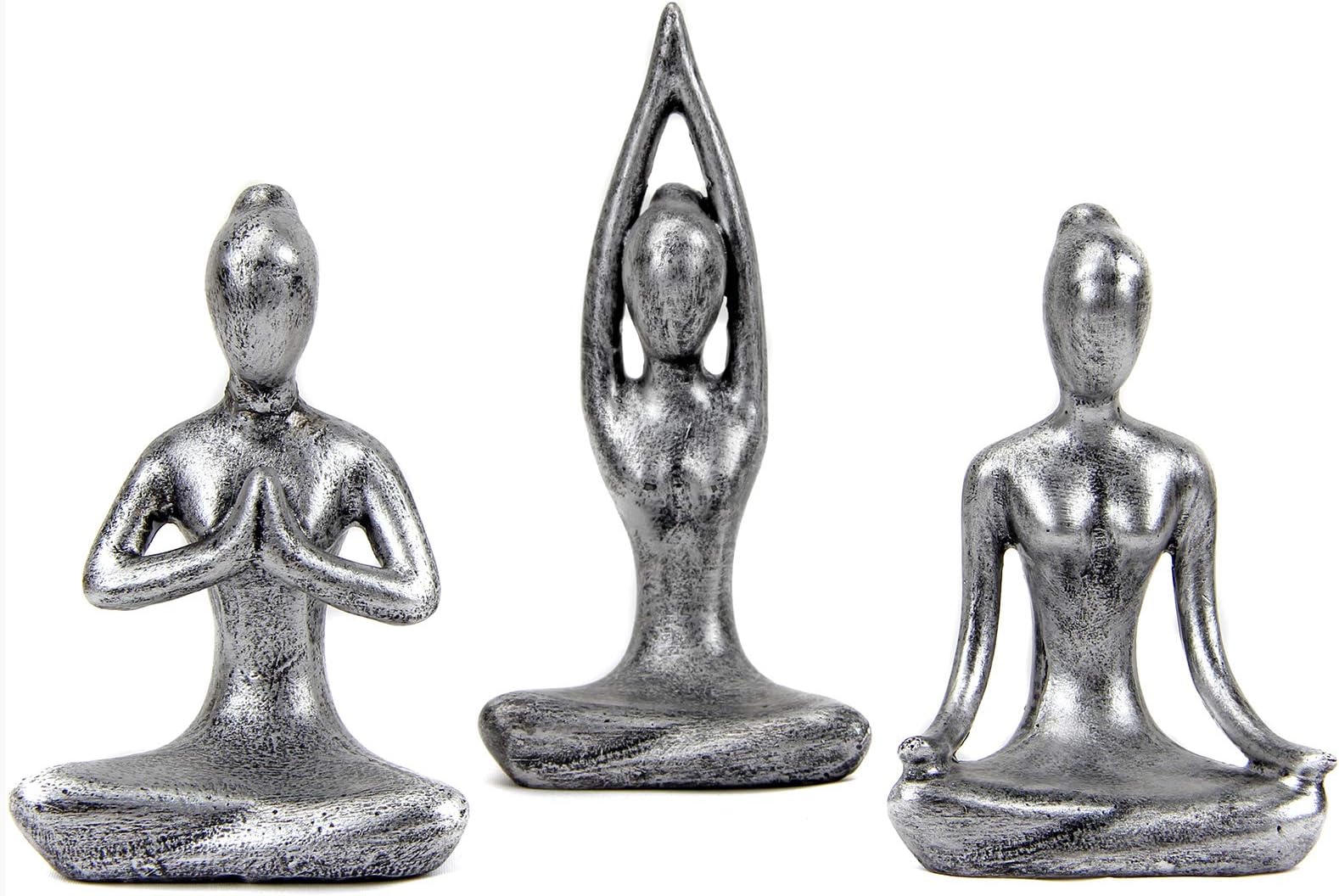 Amazon.com: Yoga Poses Figurines by Basic Spirit : Home & Kitchen