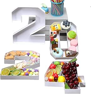 Fillable Graduation Numbers,Class of 2024 Cardboard Number Trays ...