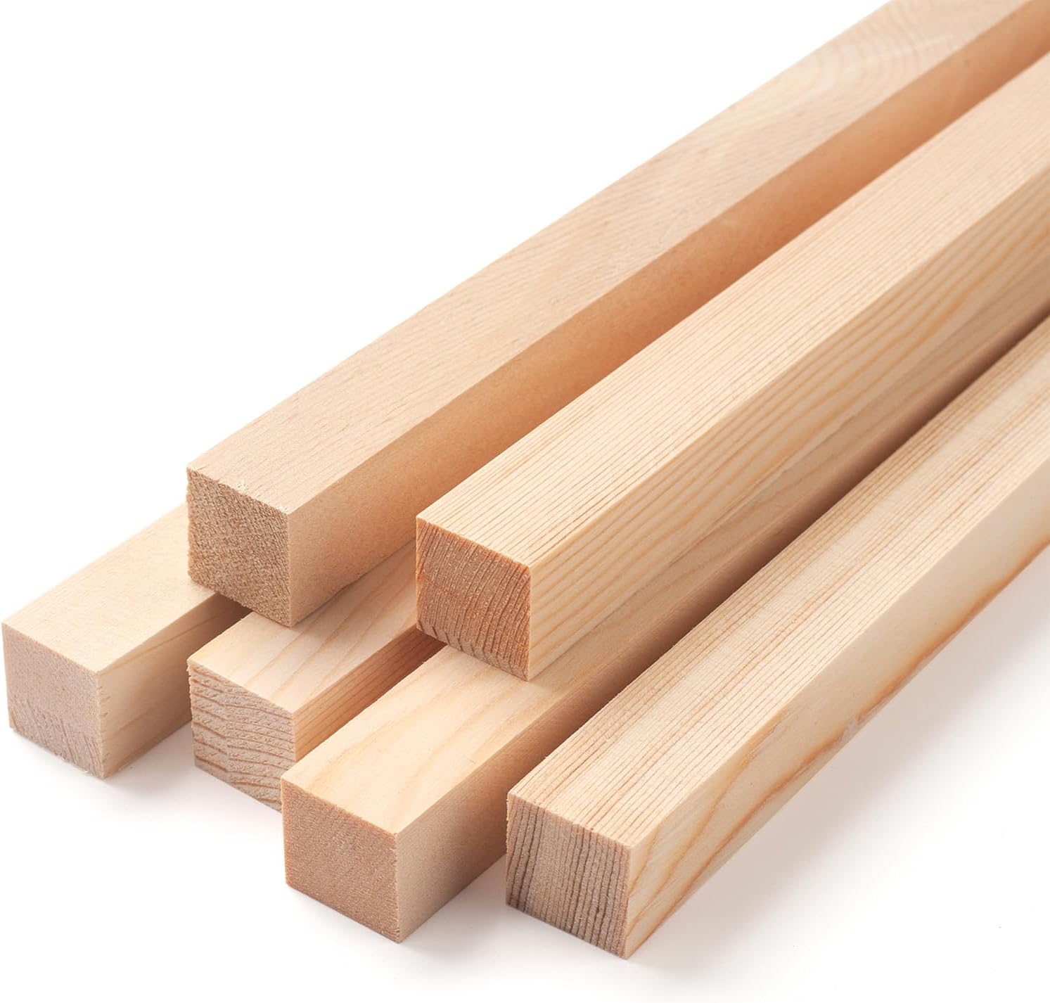Amazon.com: Square Wooden Dowel Rods, 6 PCS 3/4" x 12" Square Wood ...