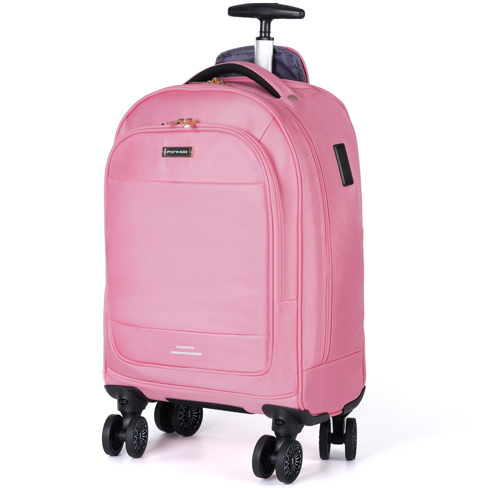 Amazon.com: Ponhog Rolling Backpack - Travel Backpack with 4 Spinner ...