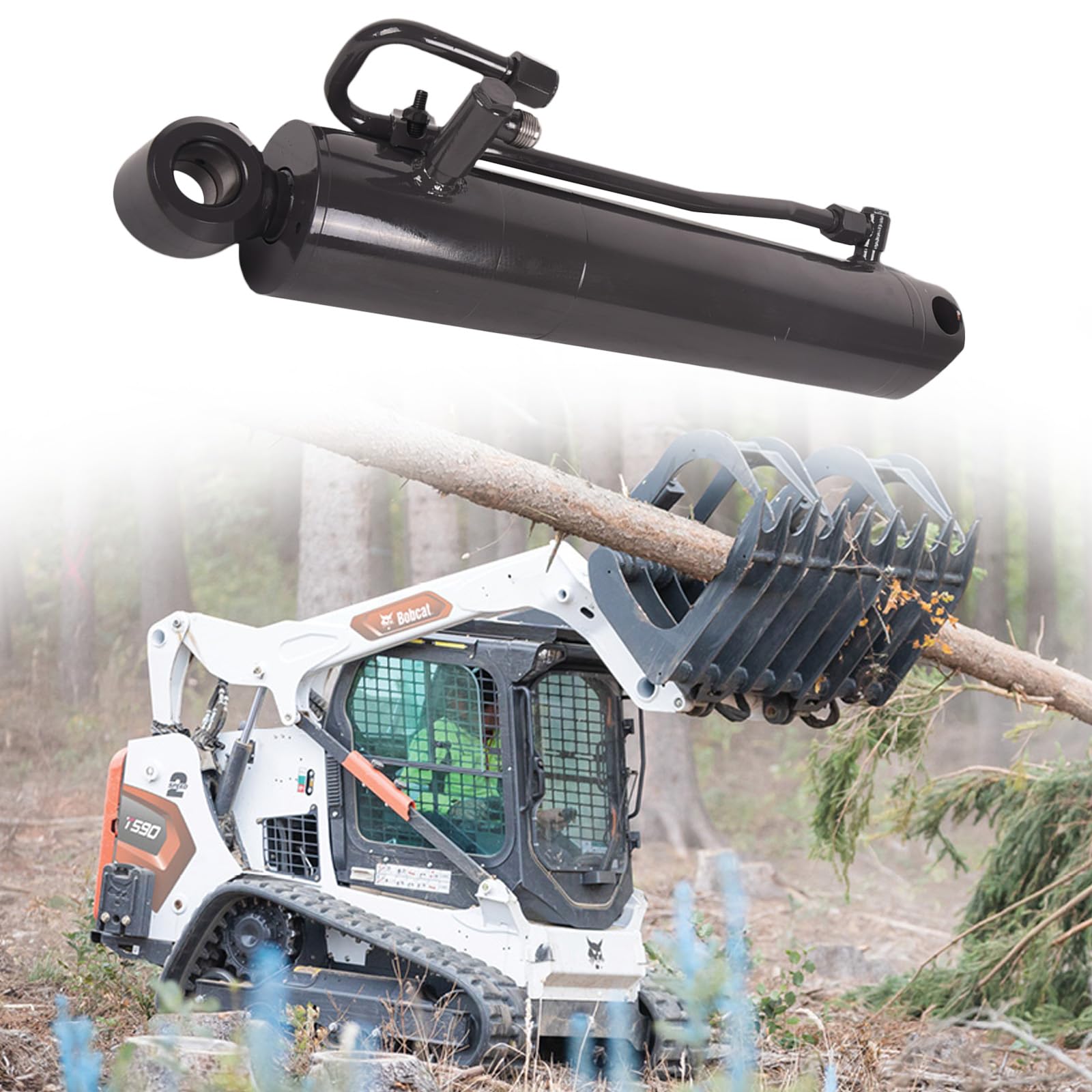 Amazon.com: TOPAZ Hydraulic Bucket Tilt Cylinder Compatible with Bobcat ...