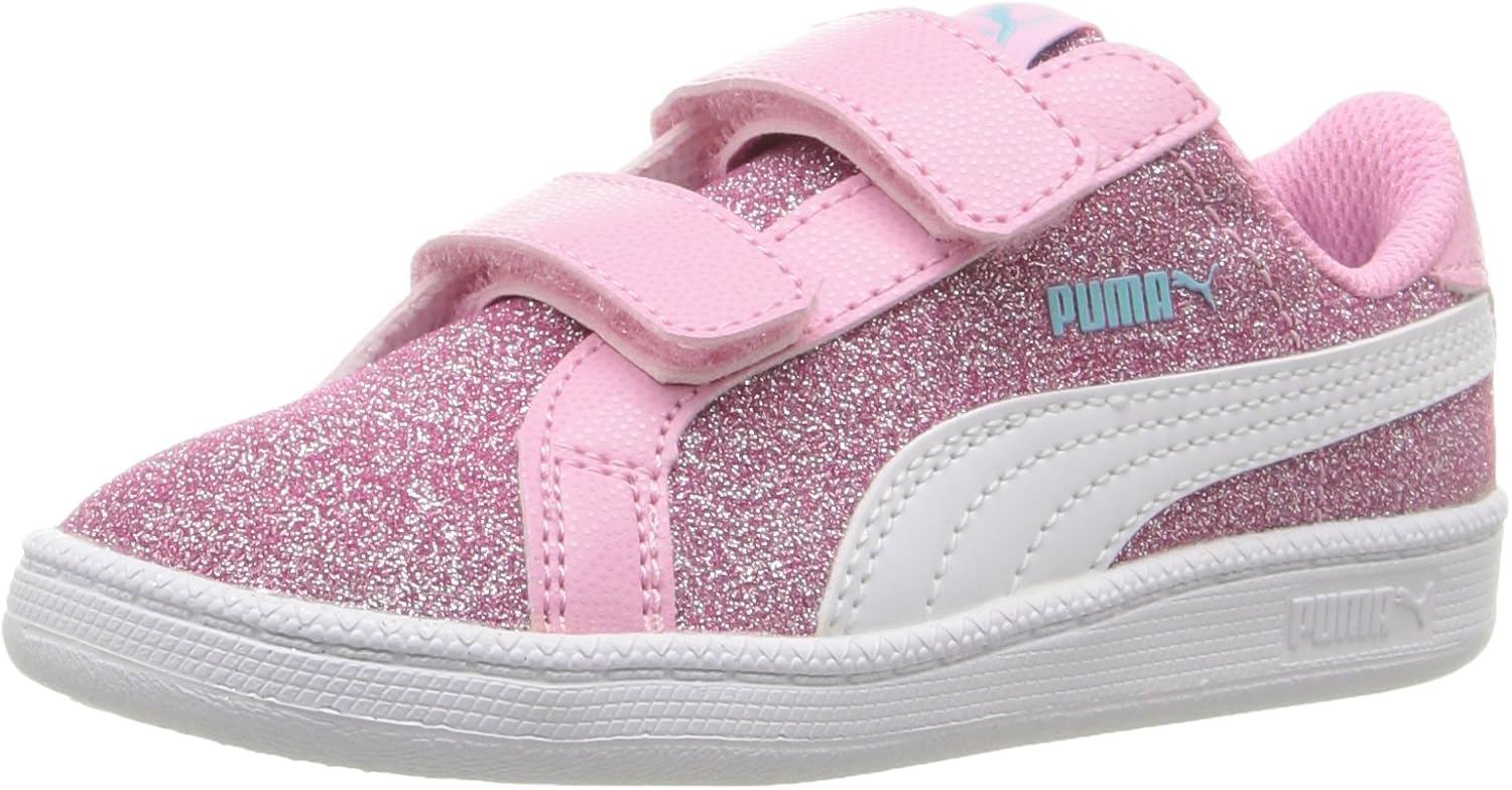 Amazon.com | PUMA Kids' Smash Glitz Glamm V Inf Chukka | Sneakers