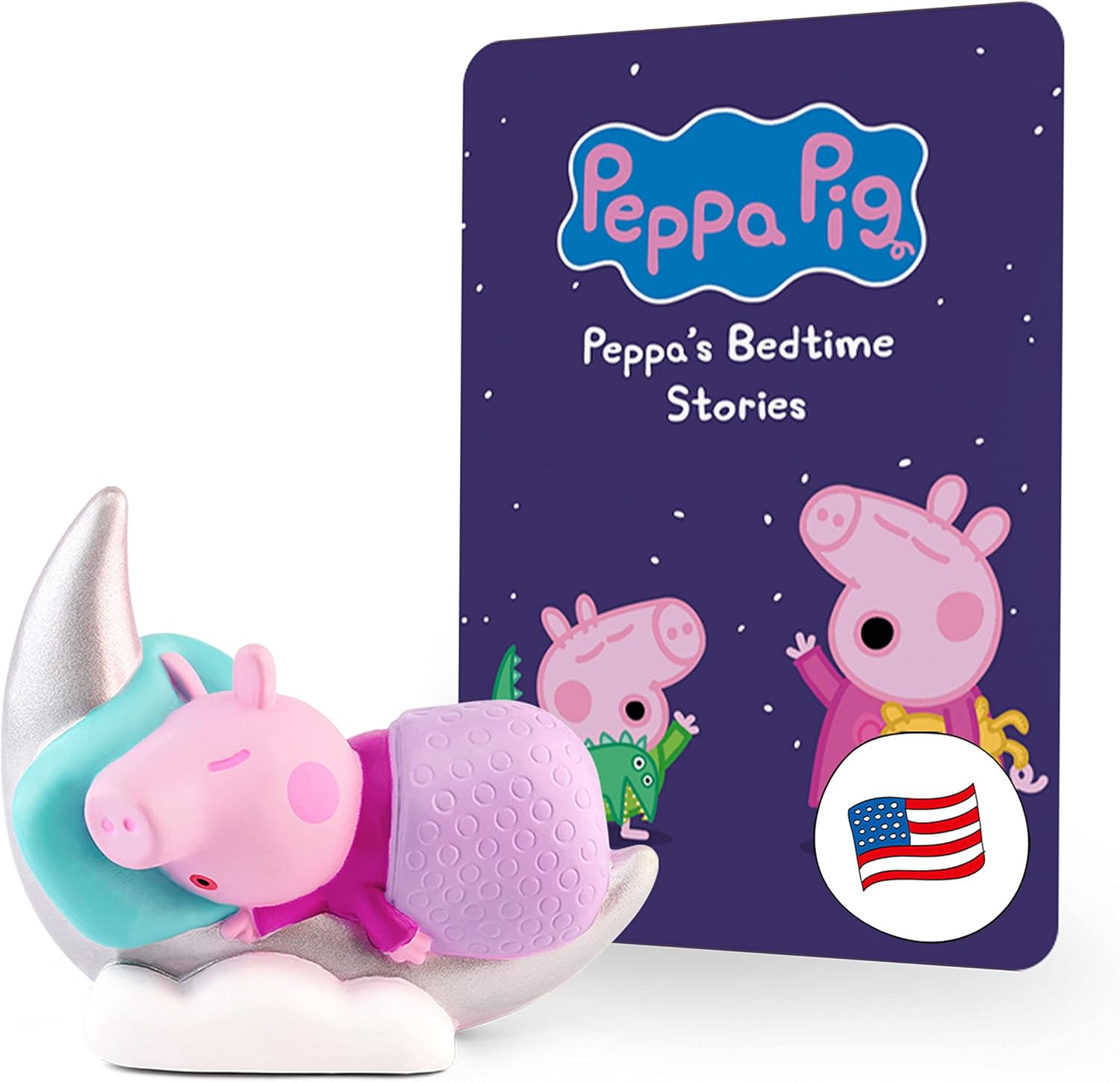 Tonies Peppa Pig Audio Play Character with Peppa’s Bedtime Stories ...