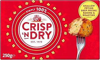 Crisp 'n Dry White Cooking Fat, 250g : Amazon.co.uk: Grocery