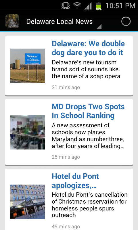 Delaware Local News:Amazon.com:Appstore for Android