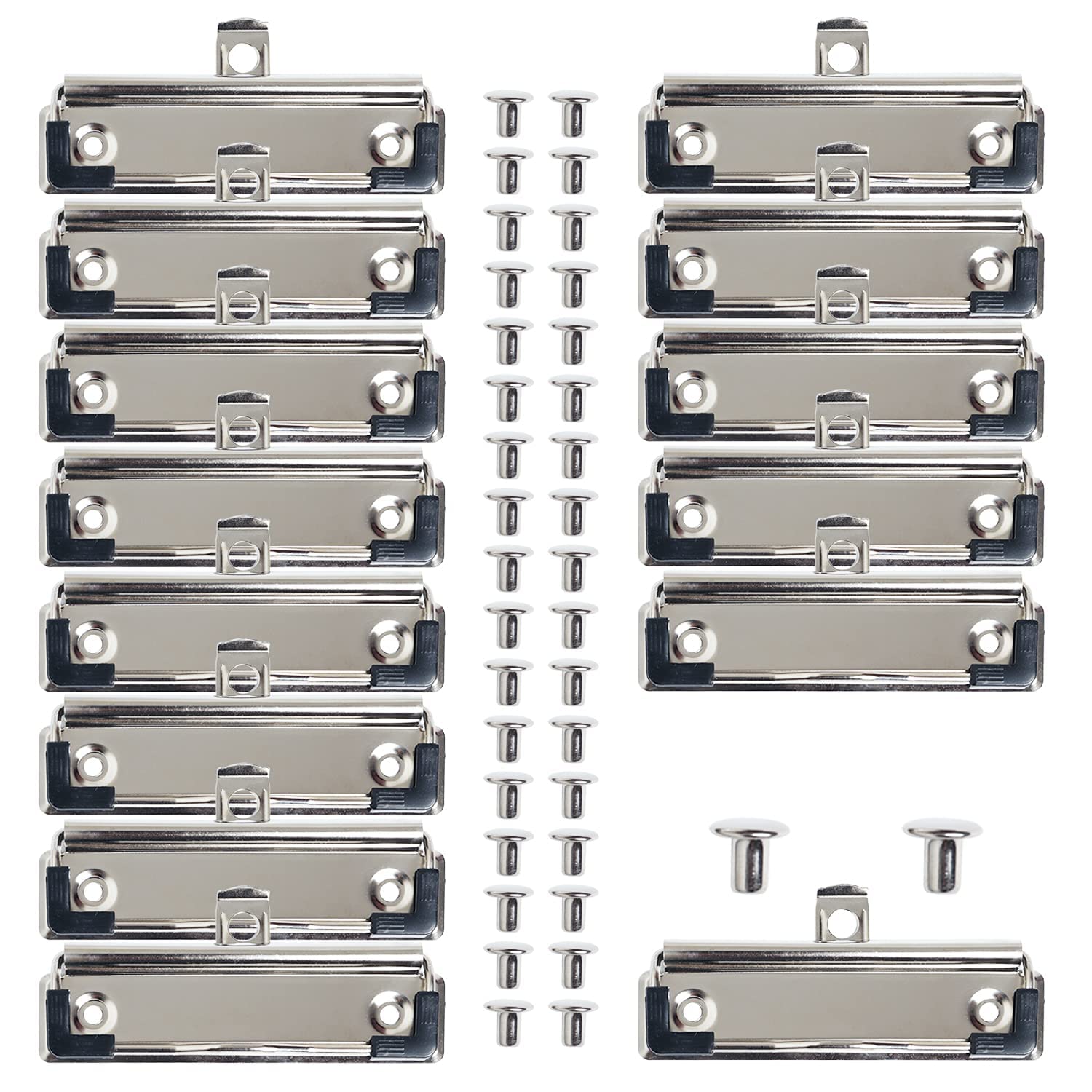 Anuman Mountable Clipboard Clips, examboard Clips,14 Pack Metal ...