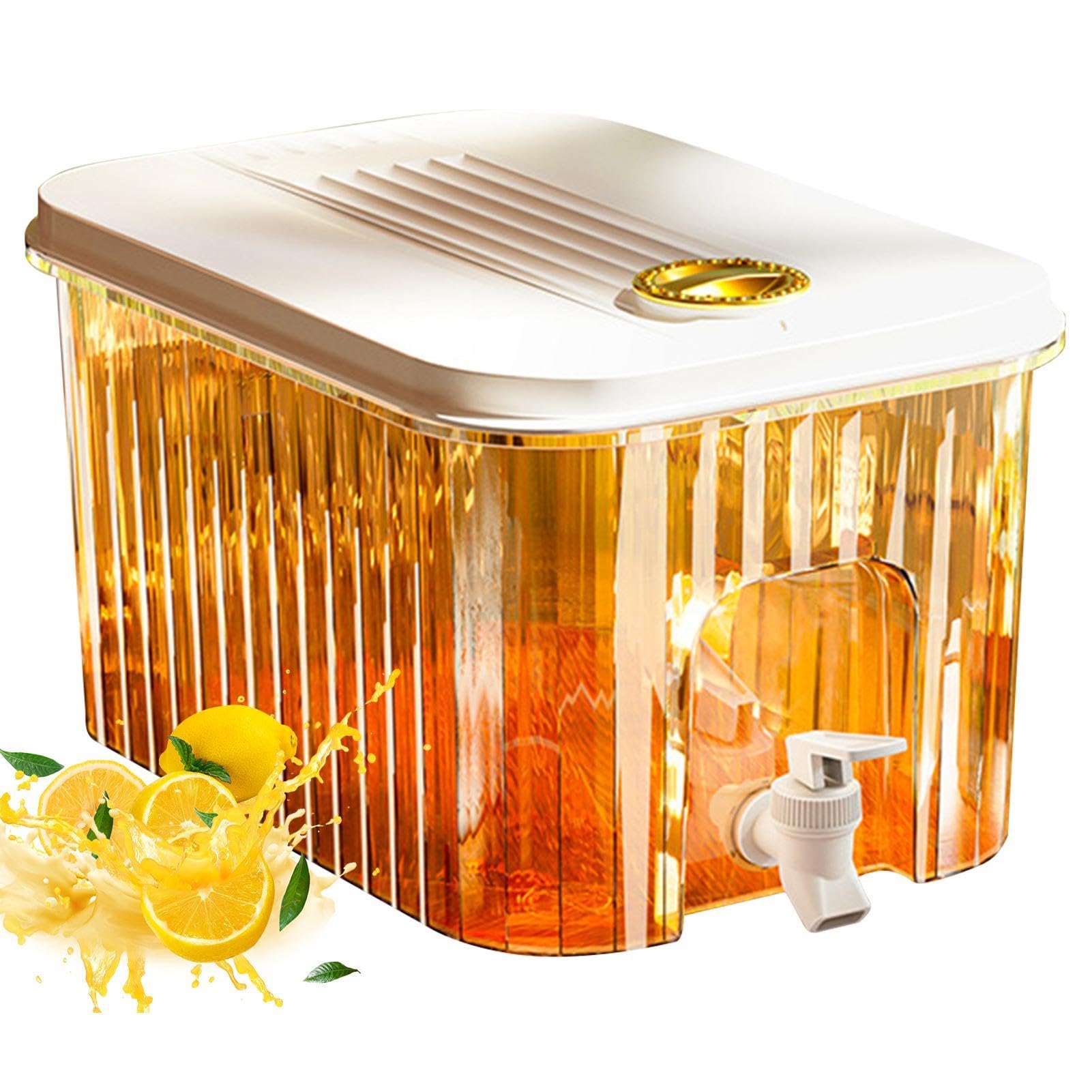 Amazon | 3L/5L 冷水筒 冷蔵庫ドリンクサーバー ドリンクディスペンサー冷蔵庫ウォーターディスペンサー 蛇口付き冷蔵庫 冷蔵庫バー日常使用用冷水ピッチャー アウトドア キャンプ ...