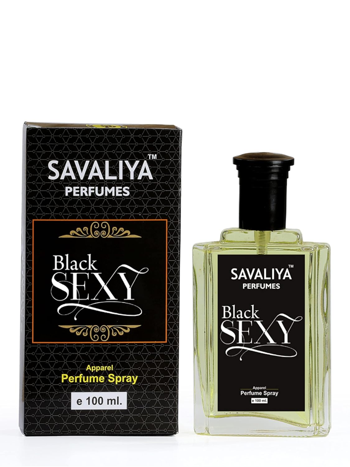 Buy Savaliya Perfumes Black Sexy Premium Apparel Spray for 48 Hours ...