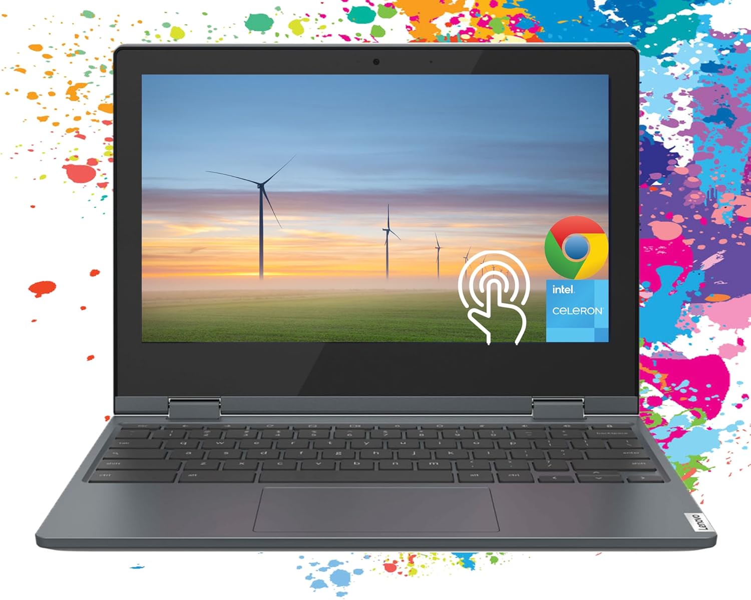 Amazon.com: Lenovo Chromebook Laptop Computer, 11.6’’ HD Touchscreen ...