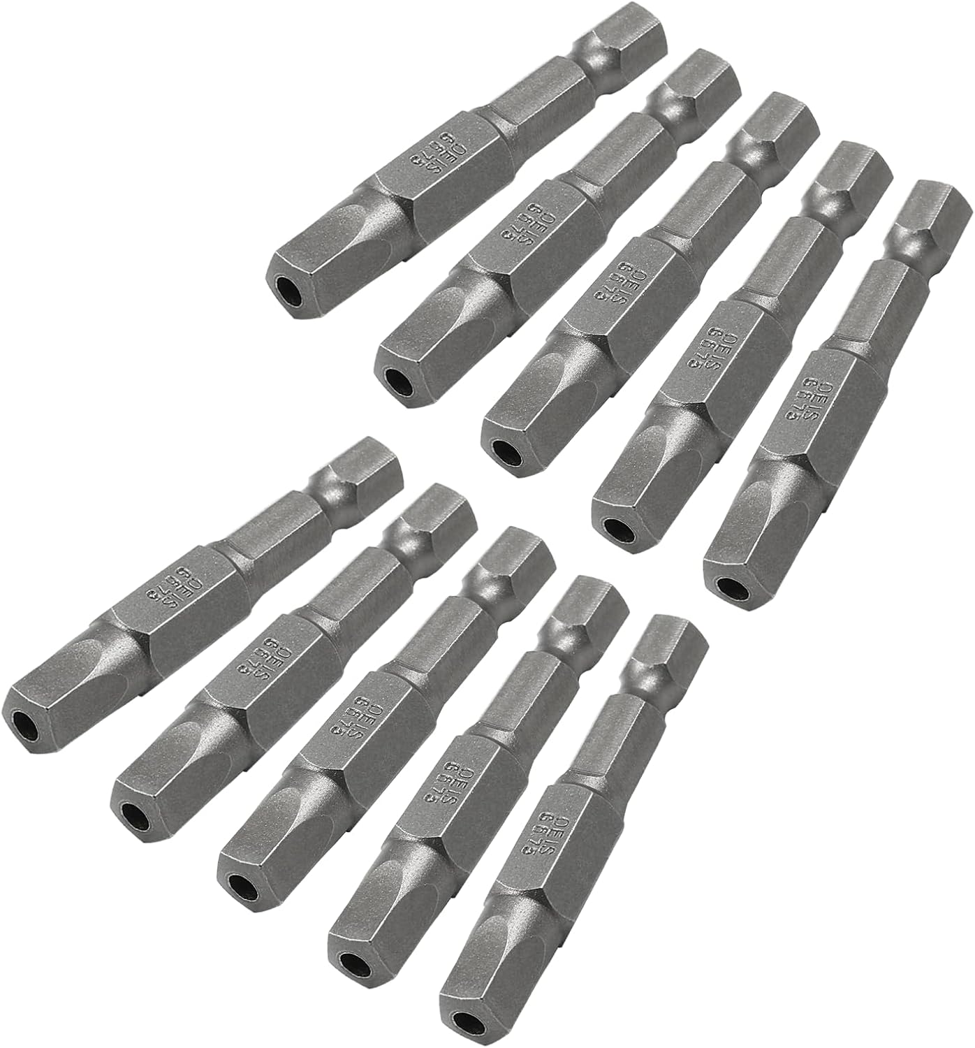 LDEXIN 10Pcs Magnetic Pentagon Head Screwdriver Bits 1/4" Hex Shank ...
