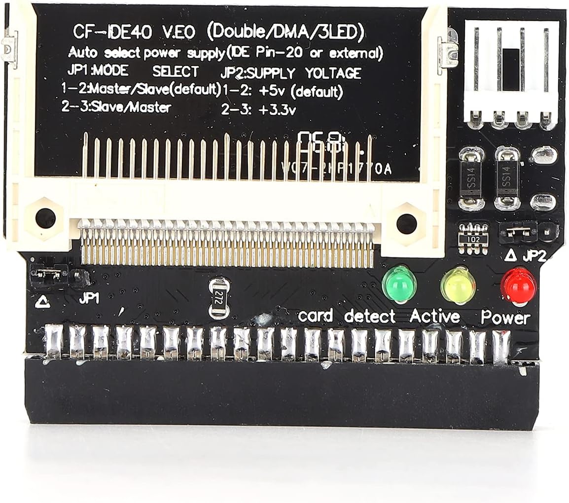 Amazon.com: Ximimark 2Pcs Compact Flash CF Card to 3.5 Female 40 Pin ...