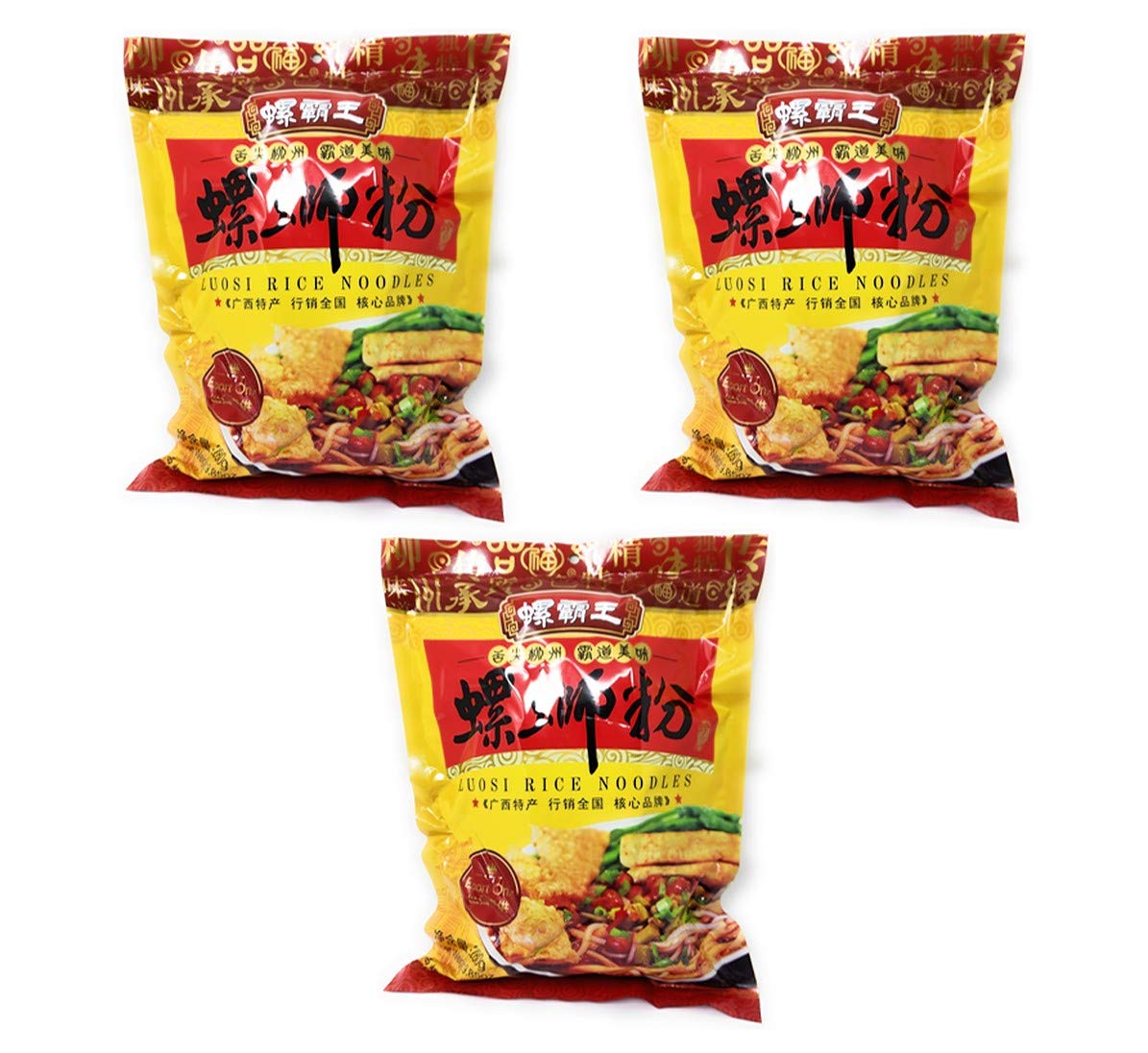 Amazon.com : Lo King Food Luosi Rice Noodles (3 Pack, Total of 840g ...