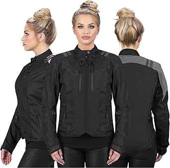 Amazon.com: Nomad Motorcycle Jacket for Women, Ironborn Biker Jacket ...