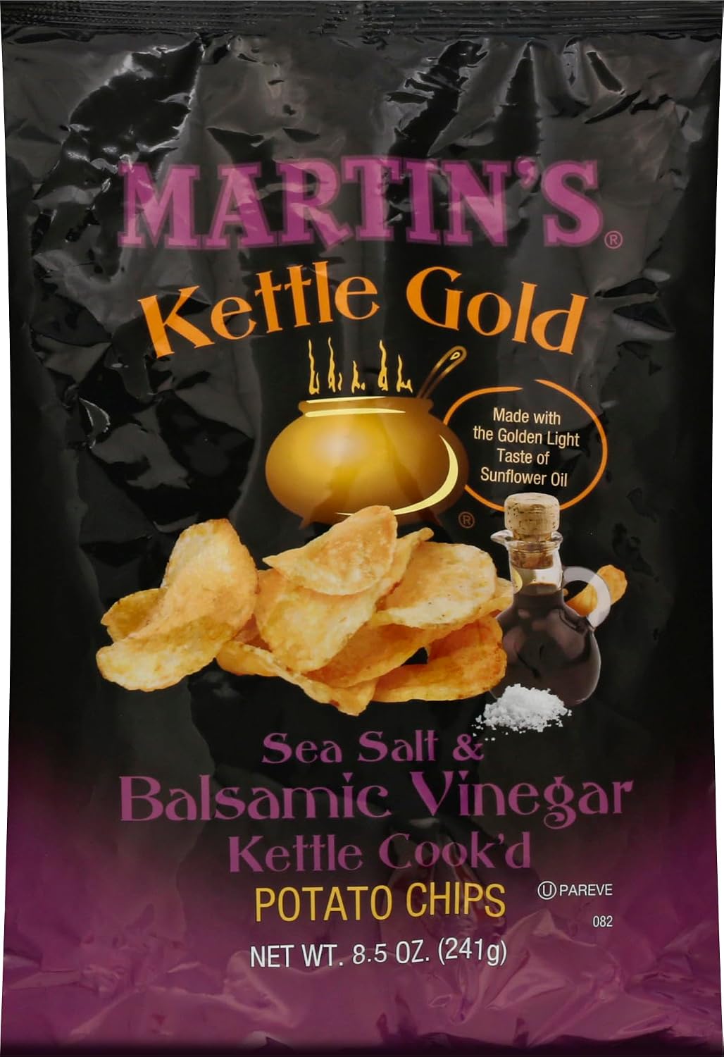 Amazon.com: Martins, Kettle Chip Balsamic Salt And Vinegar, 8.5 Ounce