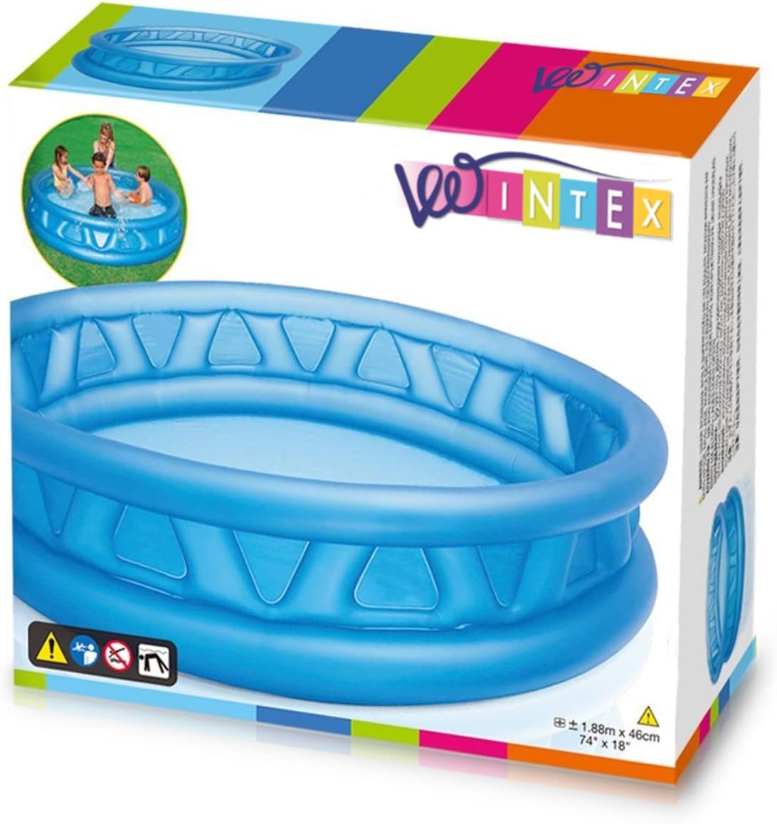 Buy Intex 6 Feet Inflatable Side Pool (Blue) Online at Low Prices in ...