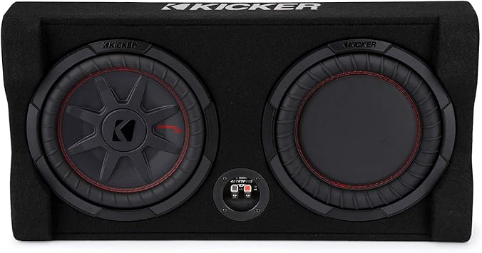 Amazon.com: Kicker 48TRTP102 TRTP 10-inch Thin Down Firing Subwoofer and Passive Radiator ...