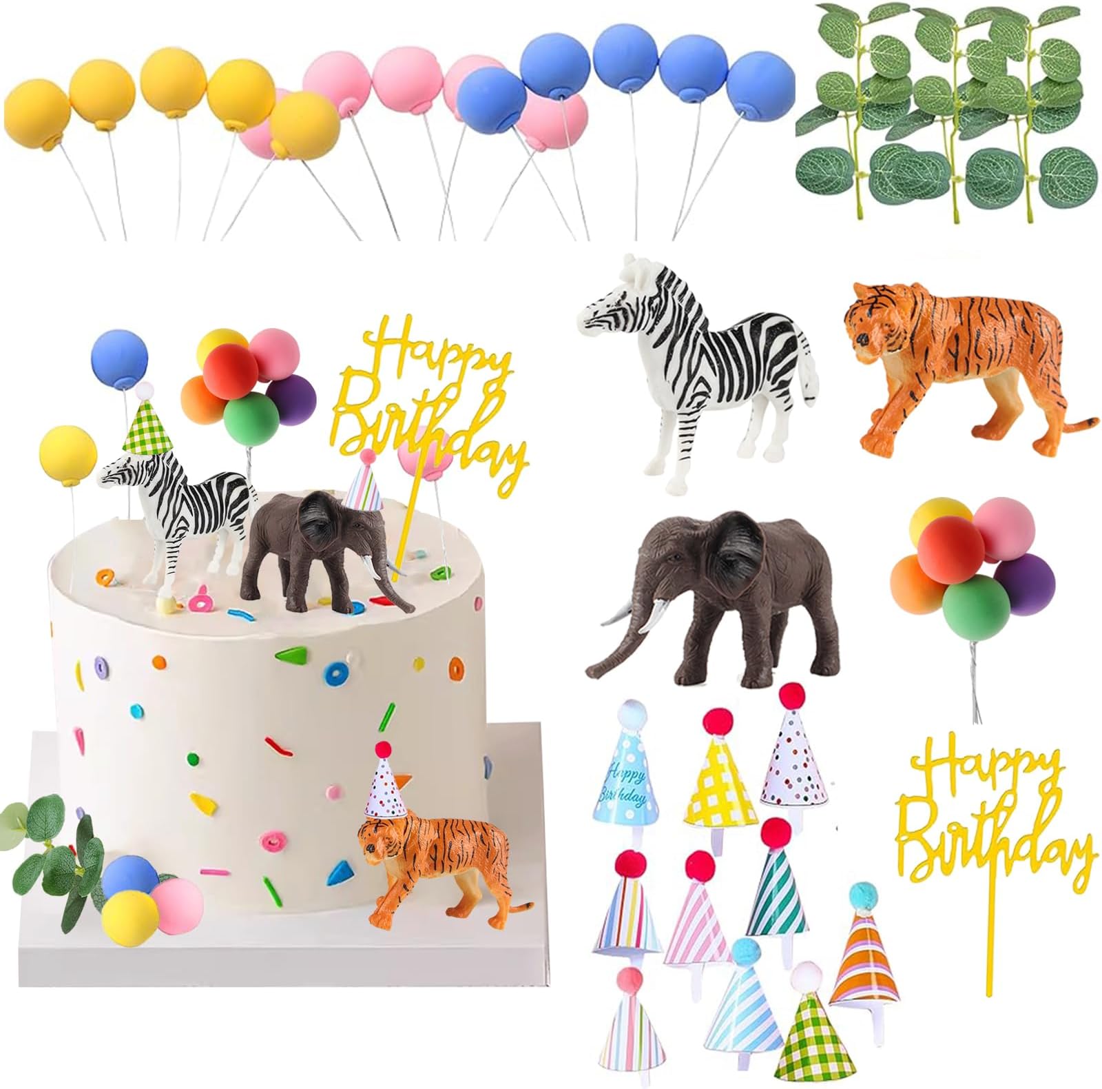 Amazon.com: Meri Meri Circus Cupcake Kit (Pack of 24): Home & Kitchen