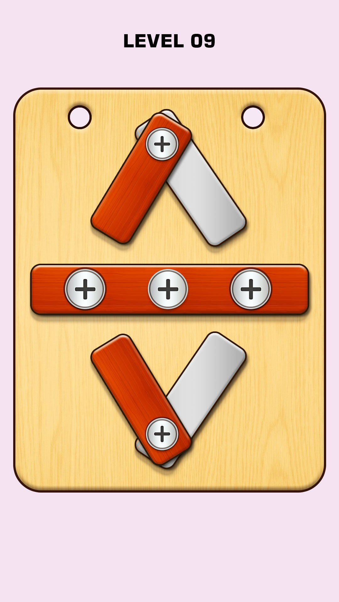 Nuts & Bolts Screw Puzzle Games - Wood Nuts And Bolts Screw Pin Puzzle ...