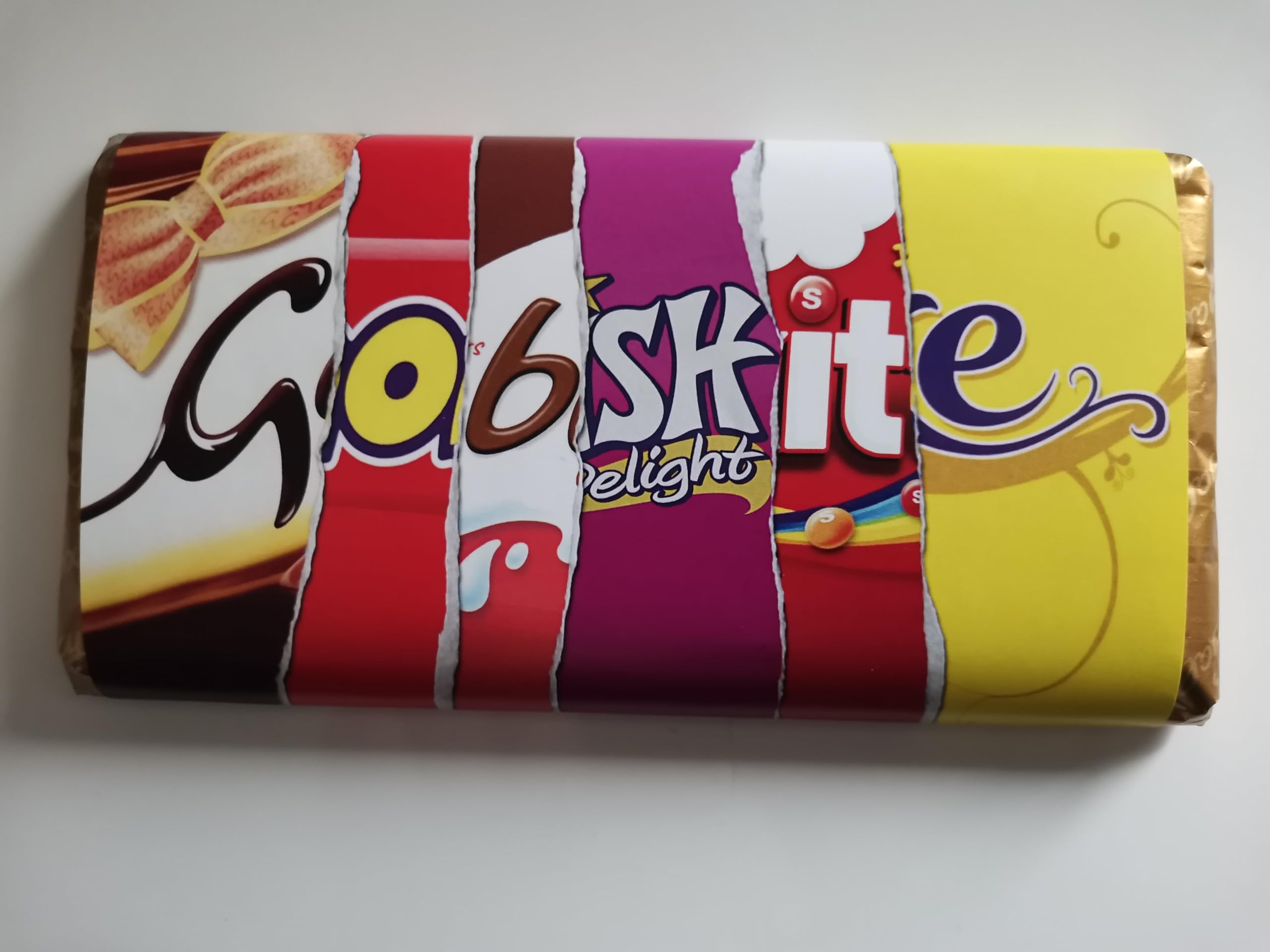 Gobshite Chocolate Bar with Novelty Joke Wrapper - Funny Rude Gift ...