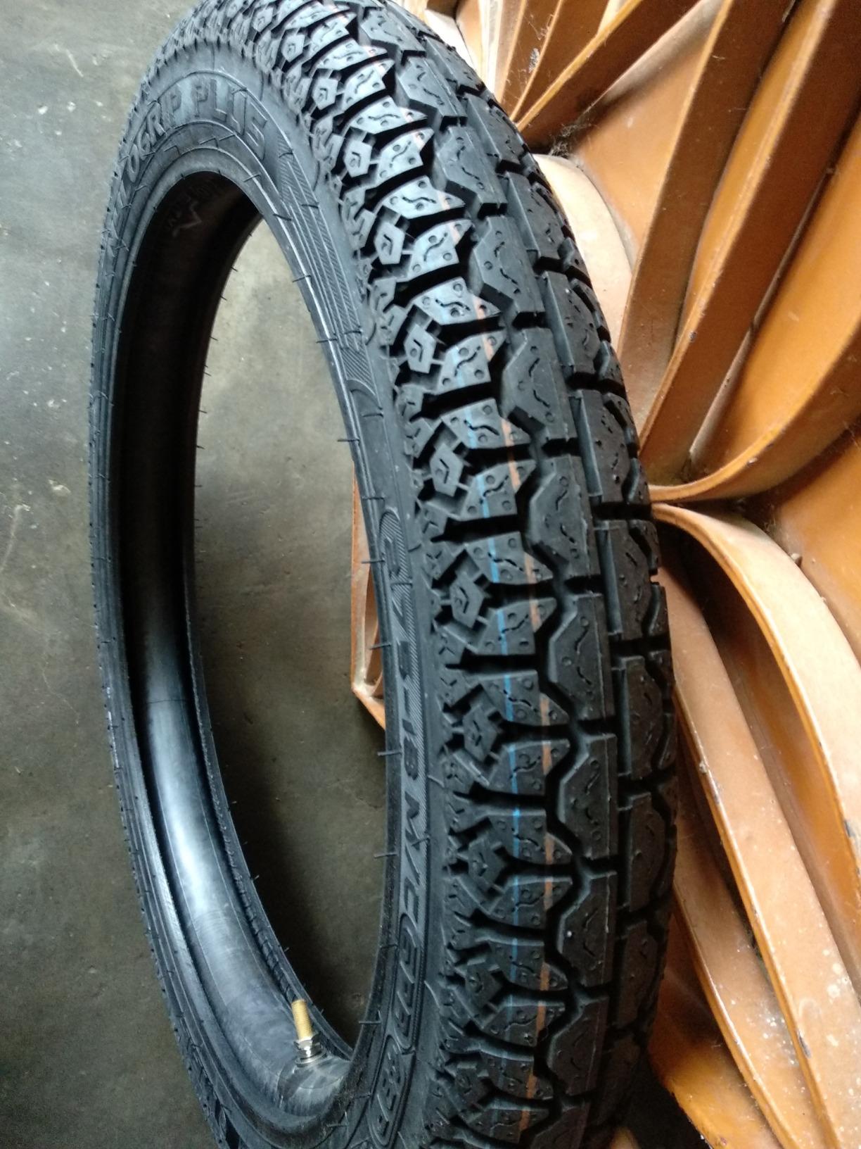 MRF Black 50L Motorcycle tube Tyre For Hero Honda Splendor, Set Of 1 ...