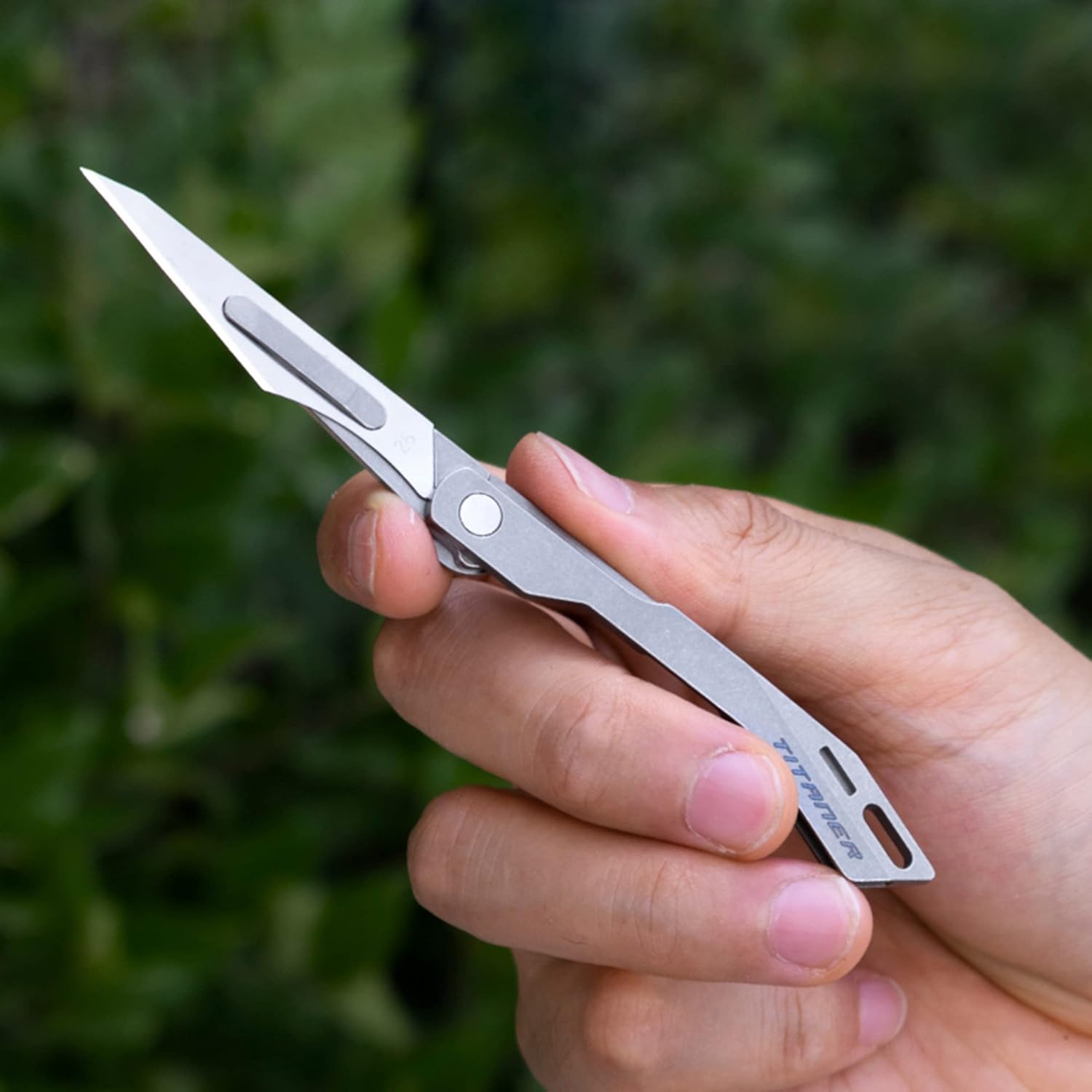 Buy TITANER Titanium Utility Knife Scalpel Knife EDC Tool Knife with ...