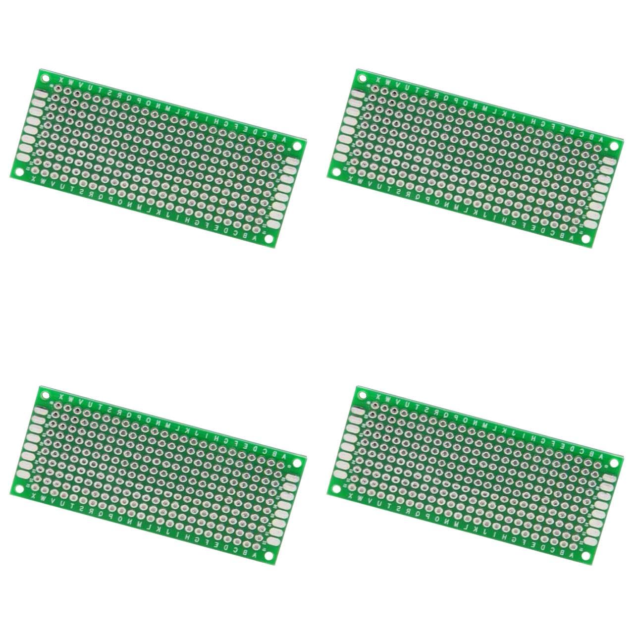 (4 Pcs) Pro3D 3 x 7 cm Double-Side Universal PCB Prototype Board ...