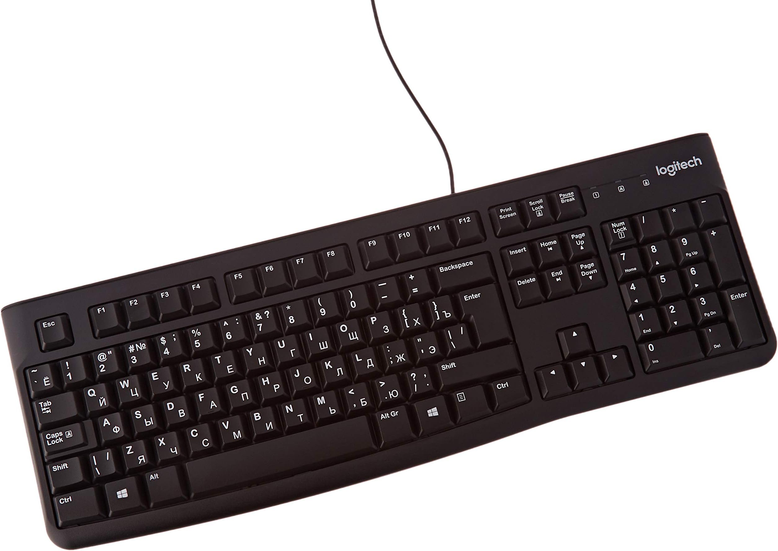 Logitech K120 Clavier sans Fil Business Windows, Plug-and-Play USB ...