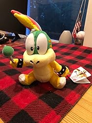 Amazon.com: Little Buddy Super Mario Series Lemmy Koopa 8" Plush : Toys ...
