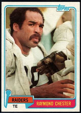 Amazon.com: Football NFL 1981 Topps #65 Raymond Chester Raiders ...