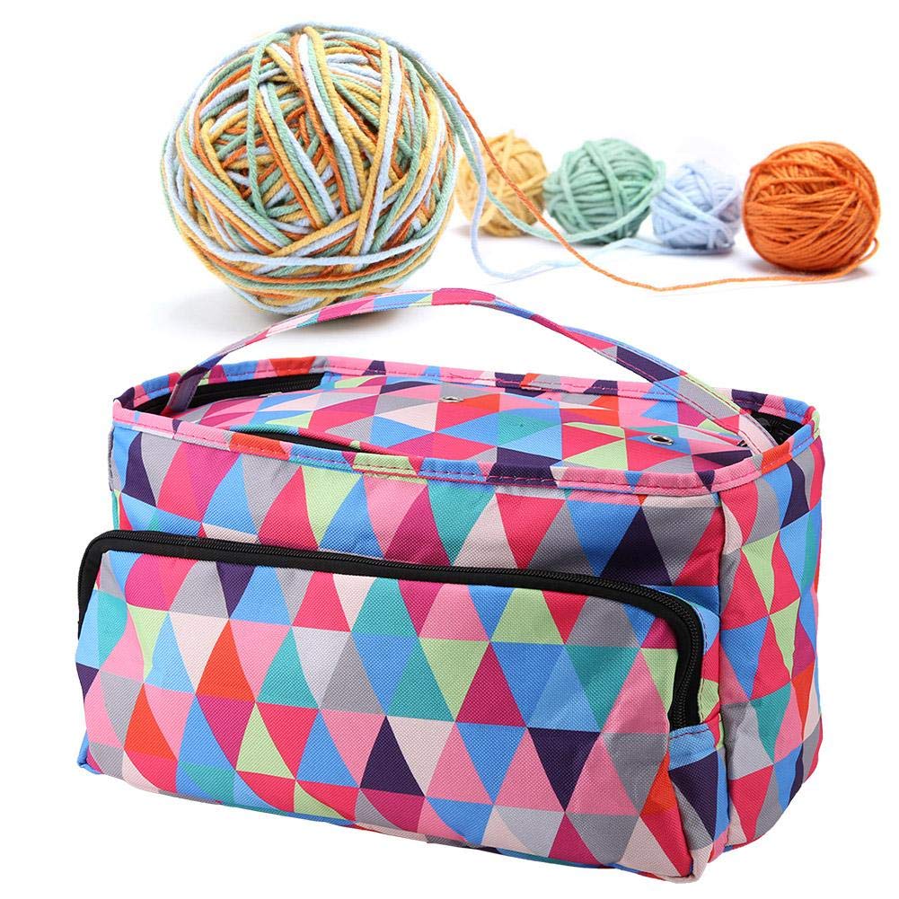 Amazon.com: Yarn Storage Bag, Yarn Tote Organizer Crochet Thread Sewing ...