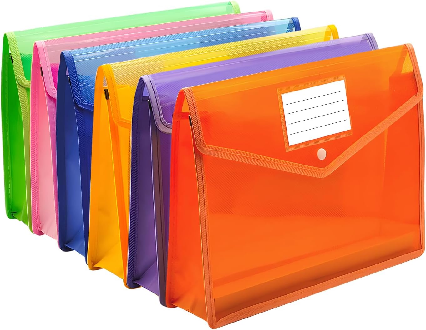 Amazon.com : Plastic Expanding File Folder,Envelope Folders for ...