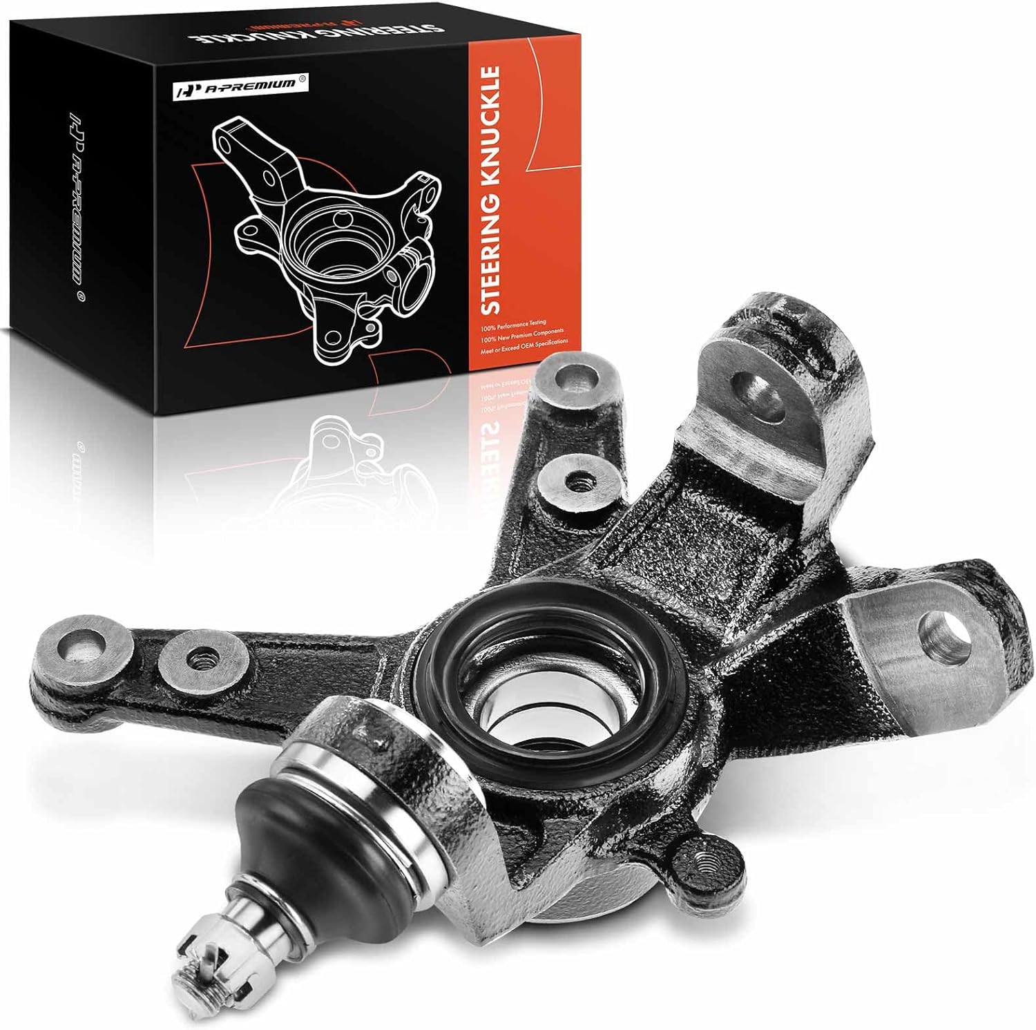 A-Premium Front Suspension Steering Knuckle Compatible with Honda ...