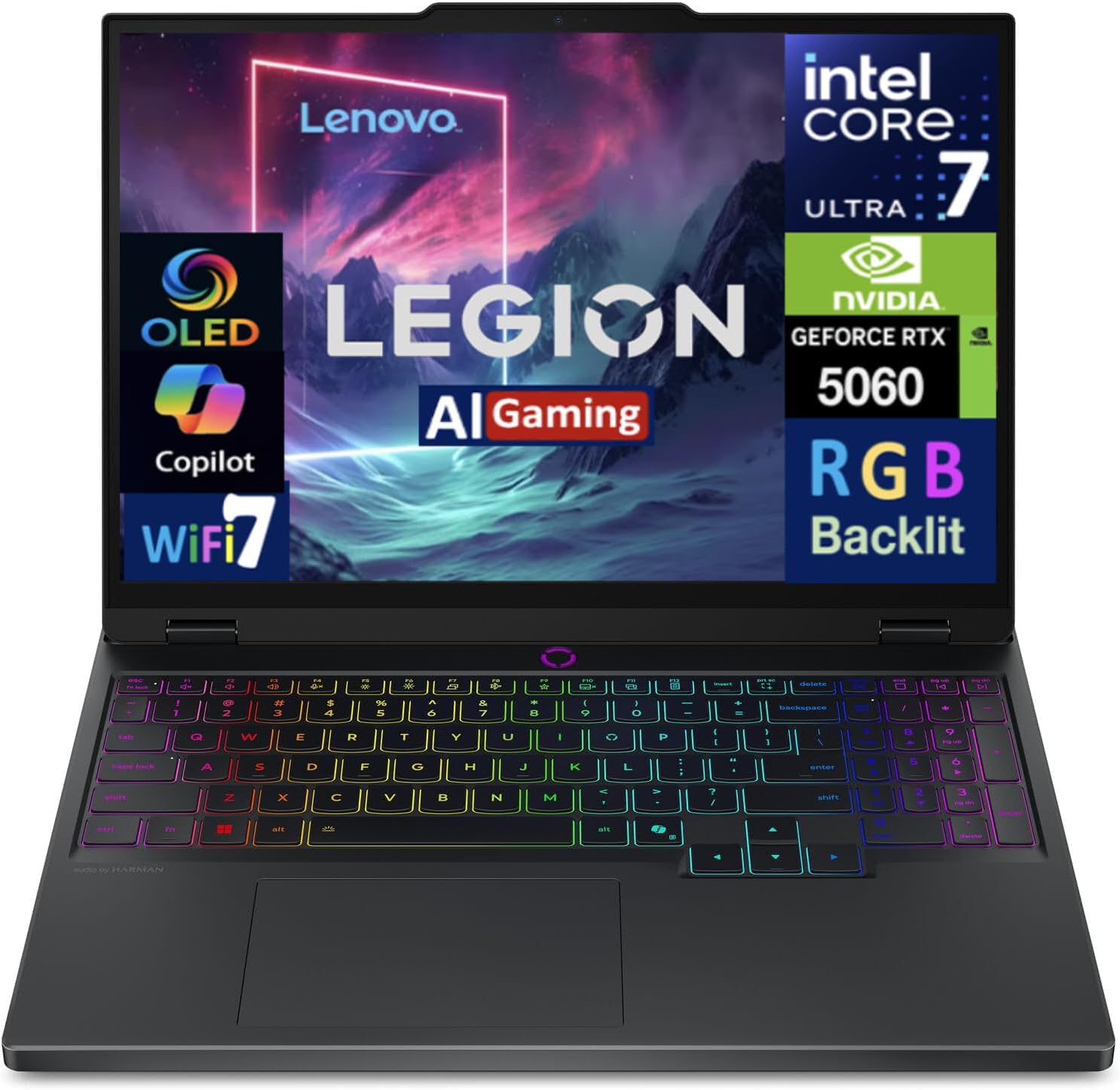 Lenovo Legion 5i AI Gaming Laptop 15.1" 165Hz OLED 2.5K WQXGA Display ...