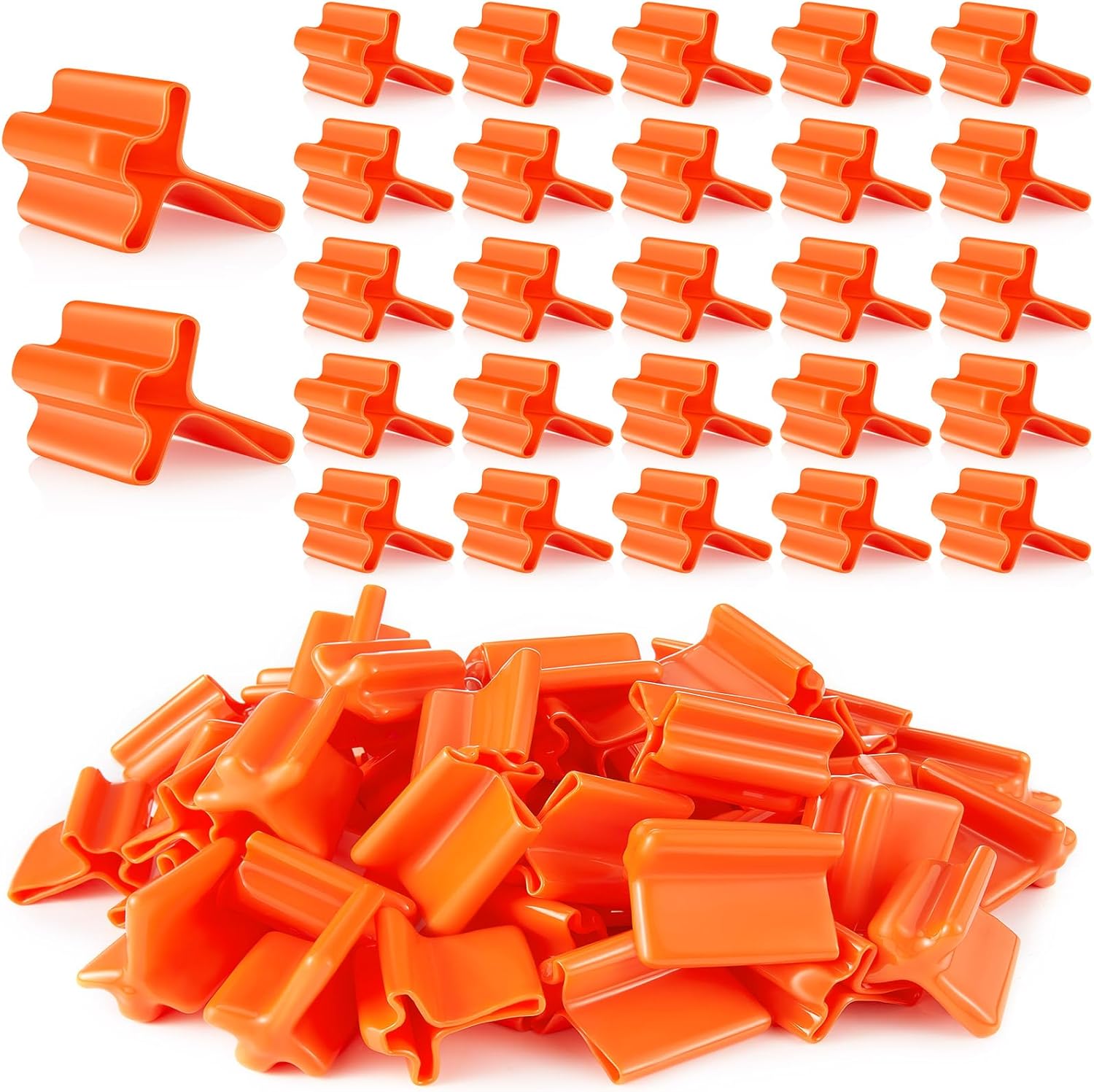 Juexica 50 Pcs Safe T Post Cap T Post Vinyl Safety Cap T Post Topper ...