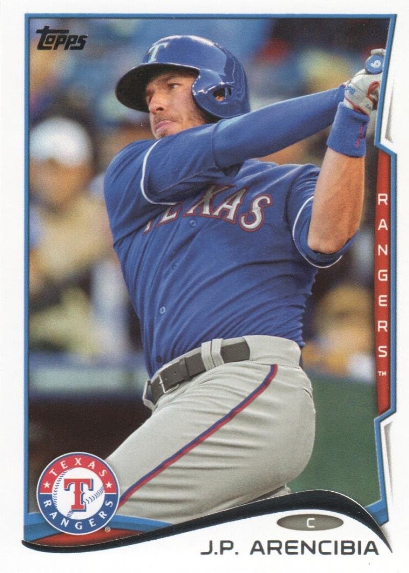 Amazon.com: 2014 Topps Series 2 Baseball #627 J.P. Arencibia Texas ...