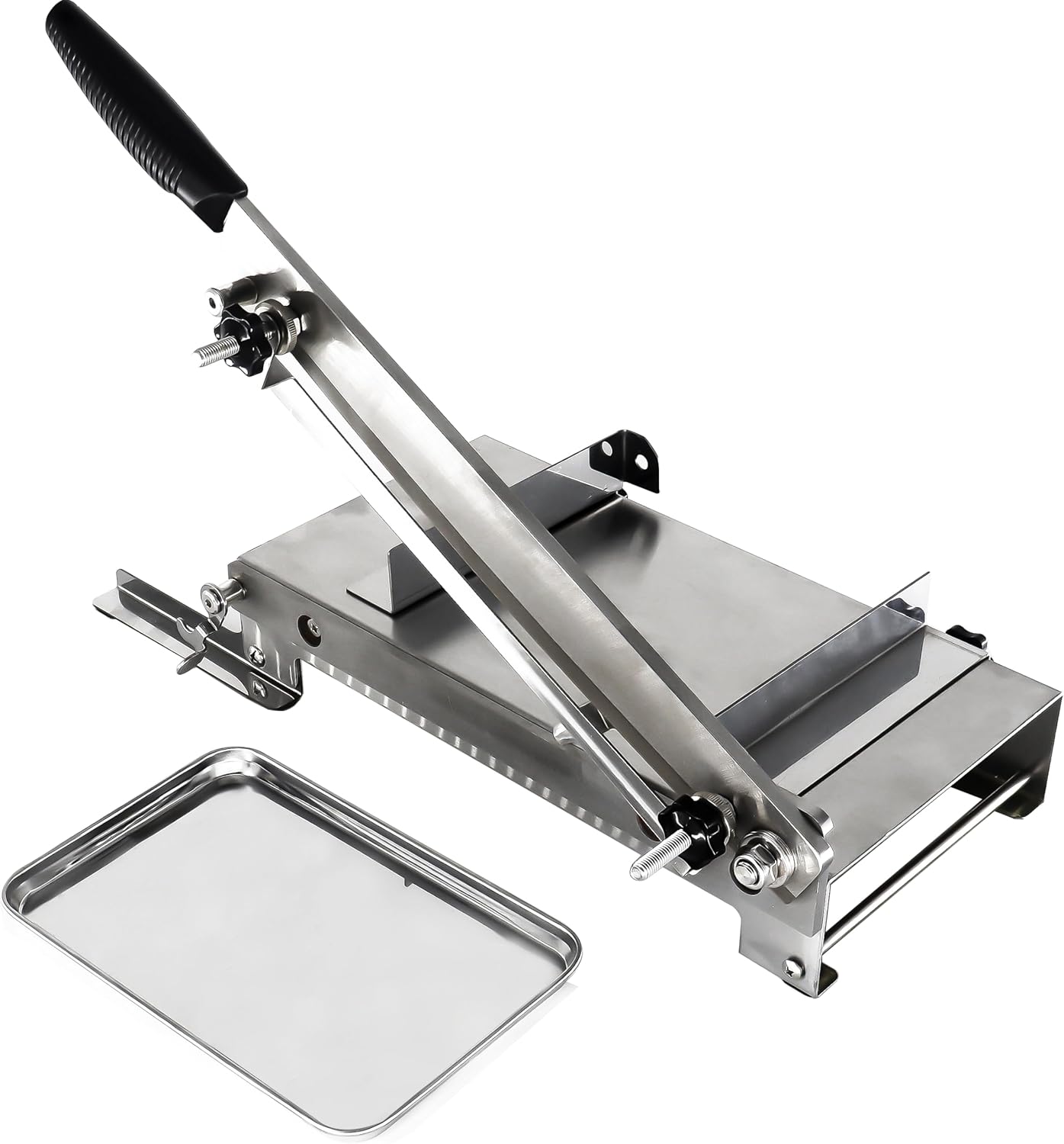 Amazon.com: Meat slicer, GrillFancy stainless steel heavy manual frozen ...