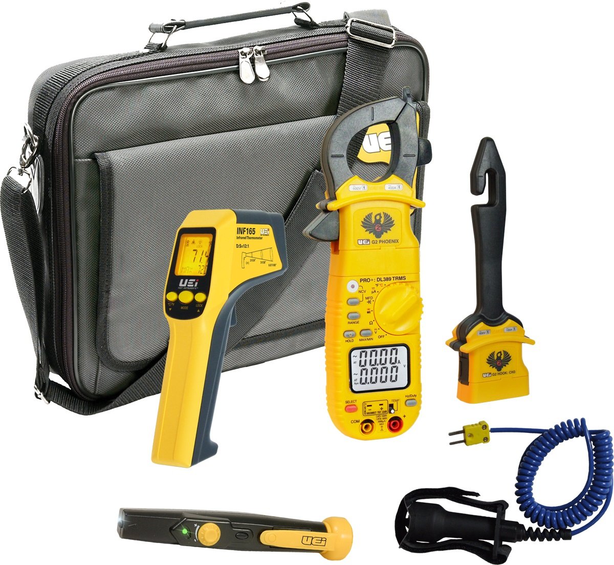 Buy UEI Test Equipment HVACKIT PRO Pro Hvac Pro True Rms Clamp Meter ...