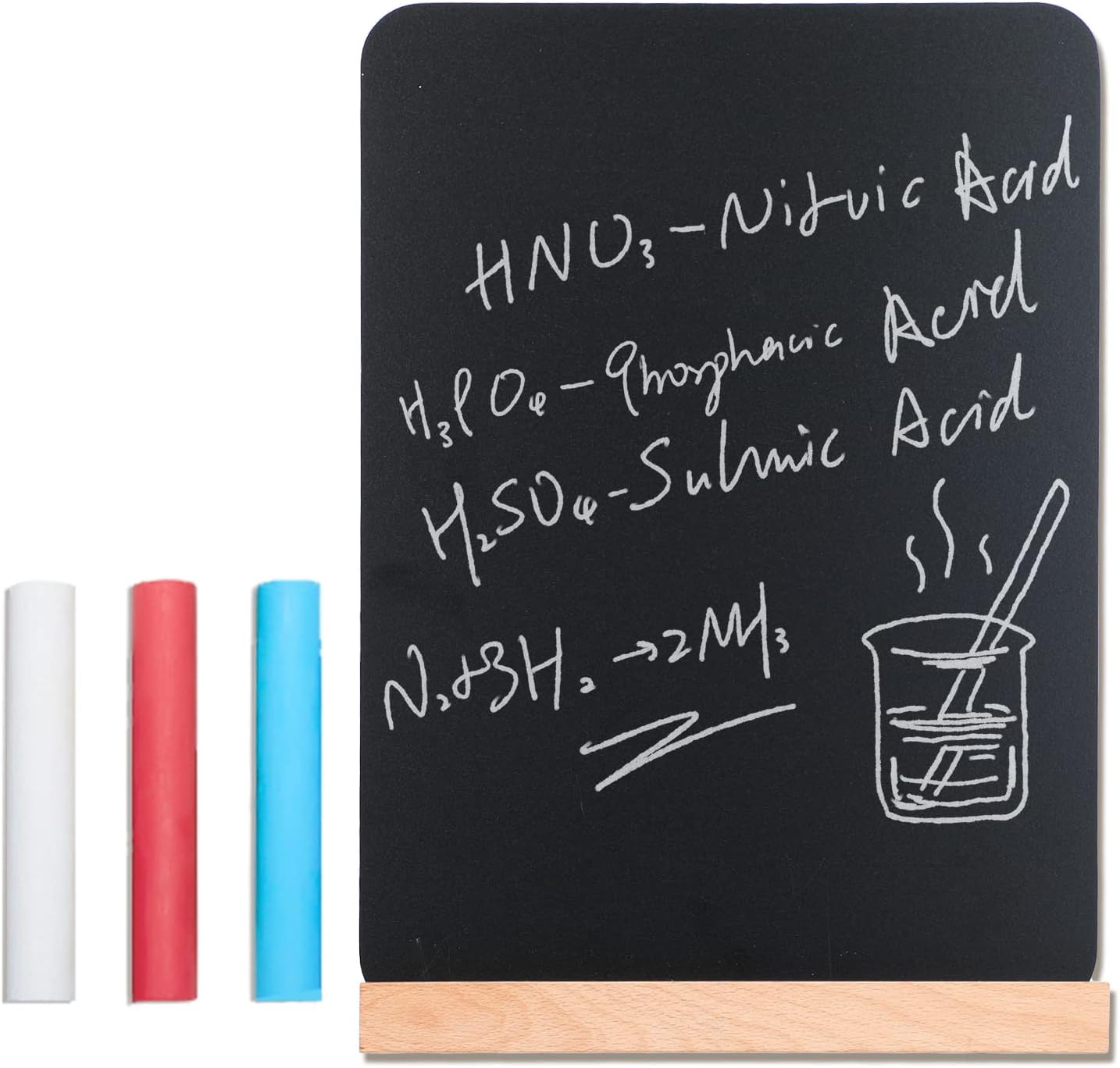 Amazon.com : Fujinzhu Reusable Chalkboard Sign Message Board - 11.7" x ...