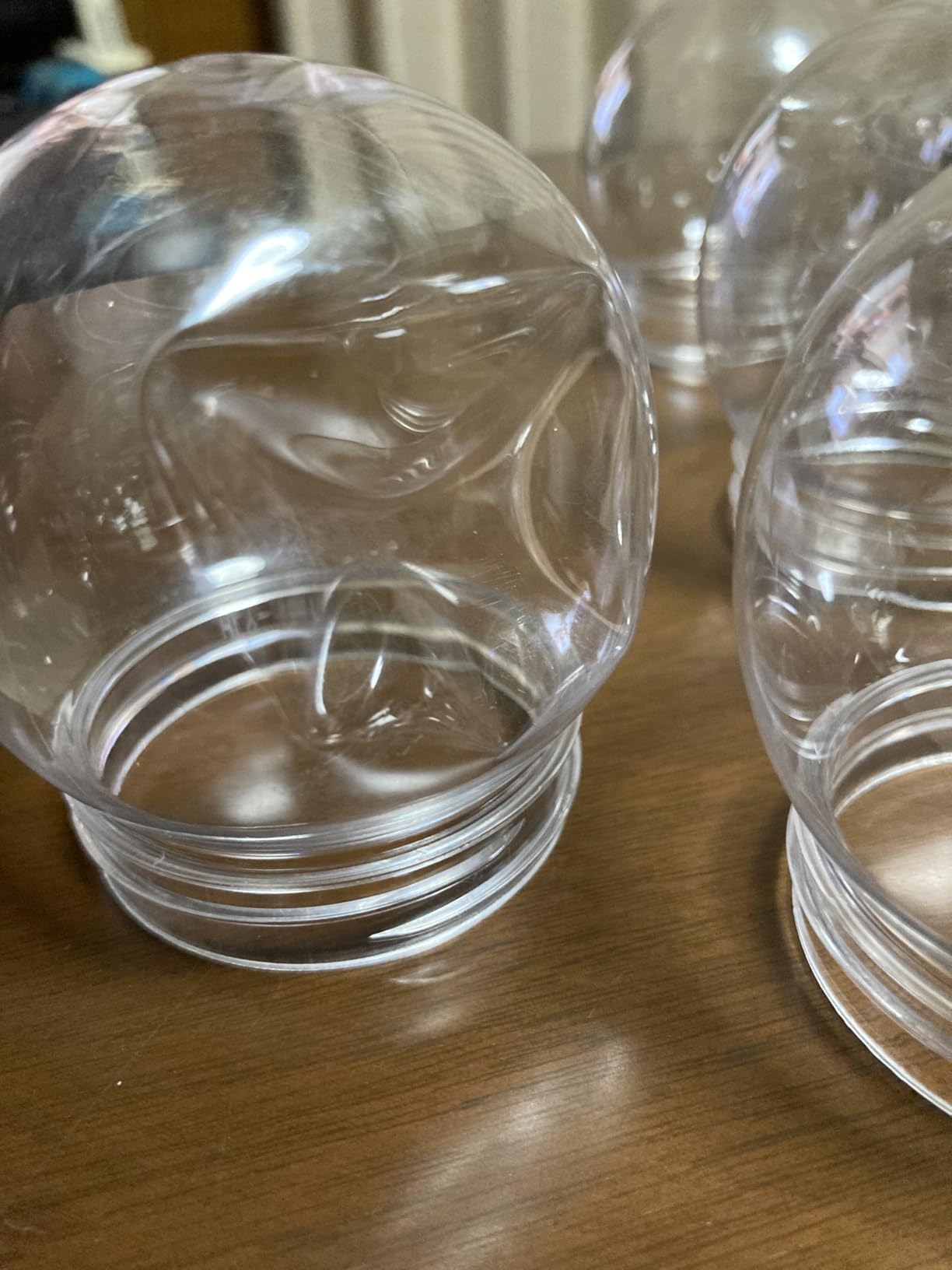 Amazon.co.jp: Cabilock 10個 DIY 透明プラスチックウォーターボールスノーボール,ボトルスクリューキャップ付き (150ml アルミキャップ) 10 個 澄んだ水の ...