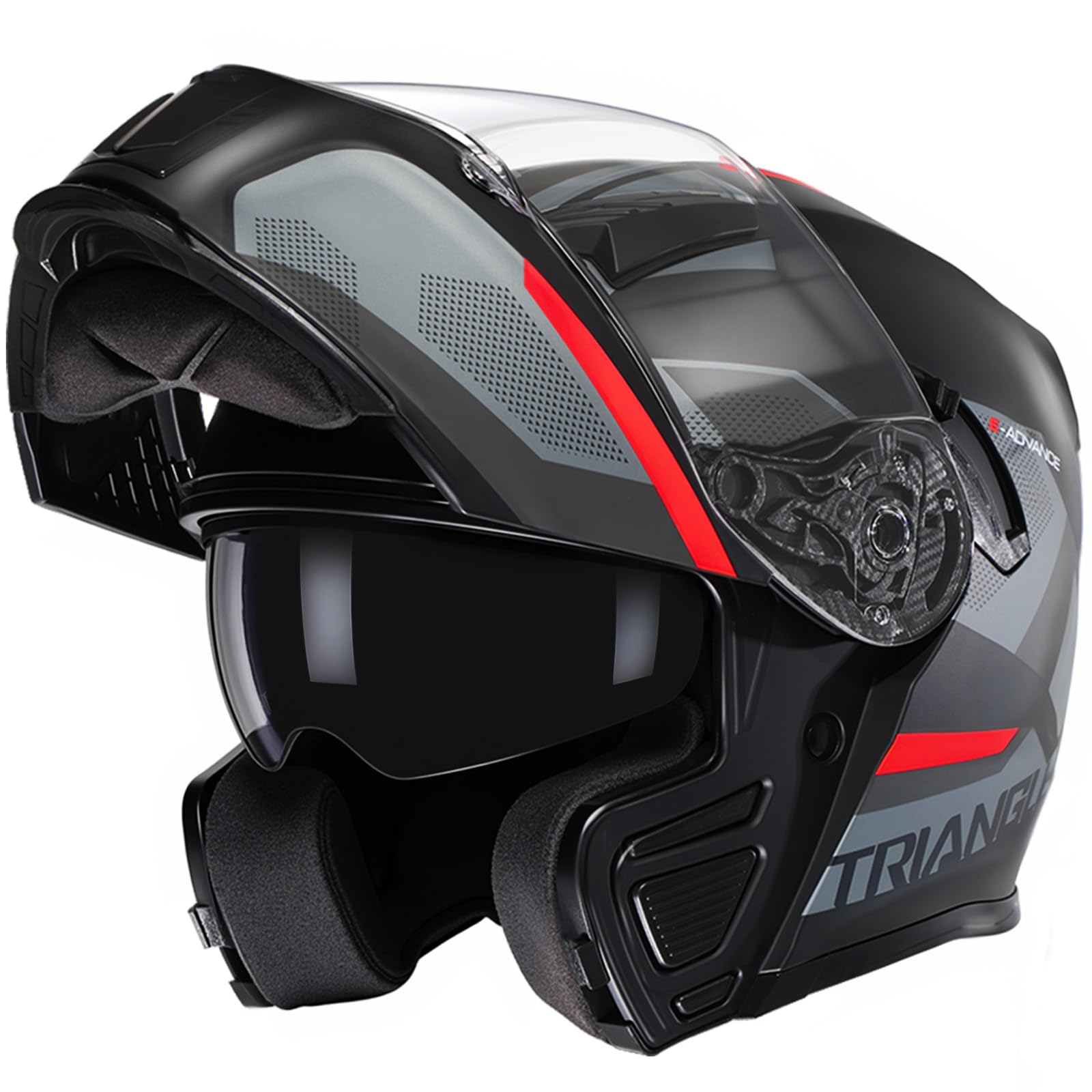 Snapklik.com : TRIANGLE Modular Motorcycle Helmets For Men Flip Up Full ...