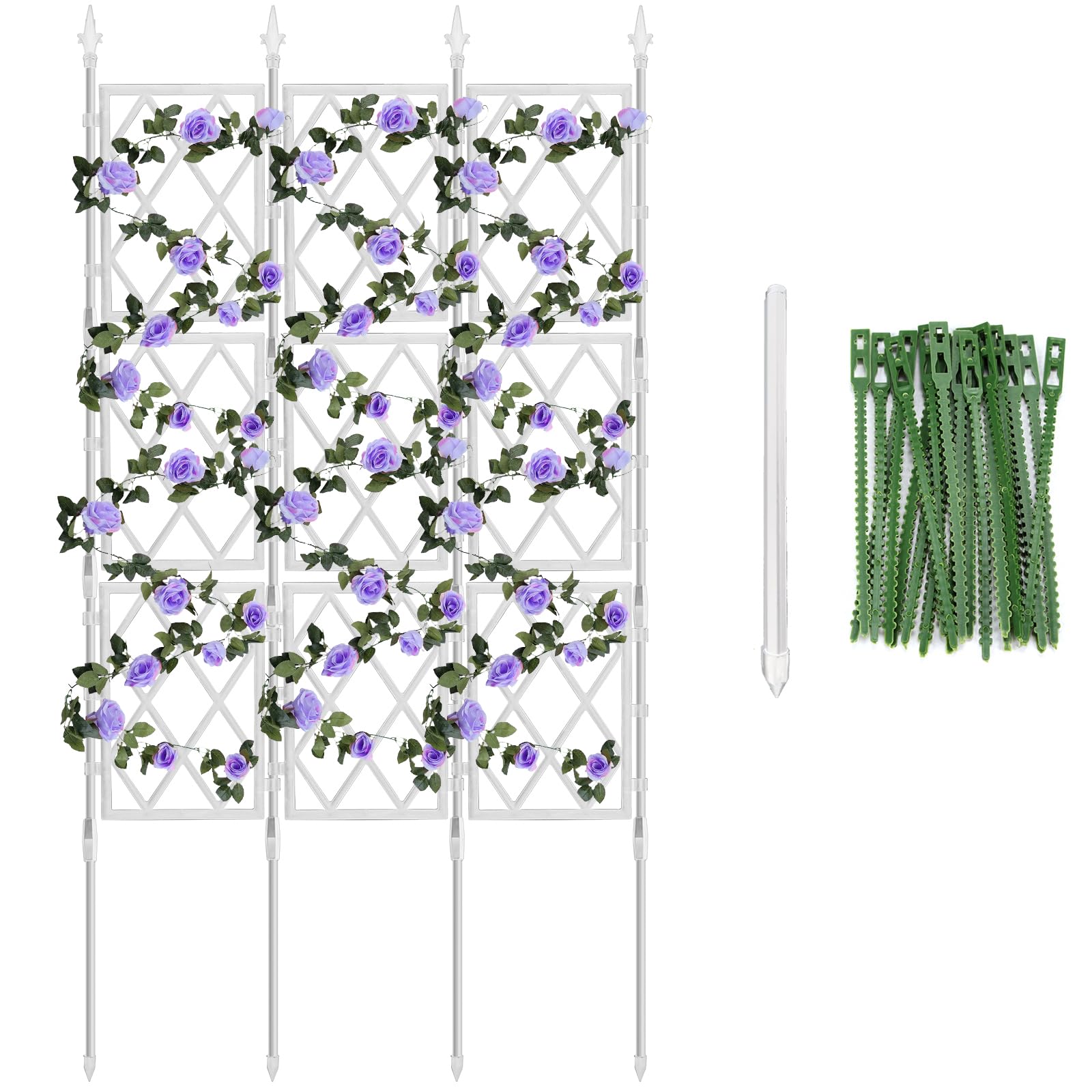 Snapklik.com : WellSign 5.25FT Trellis For Climbing Plants Outdoor ...