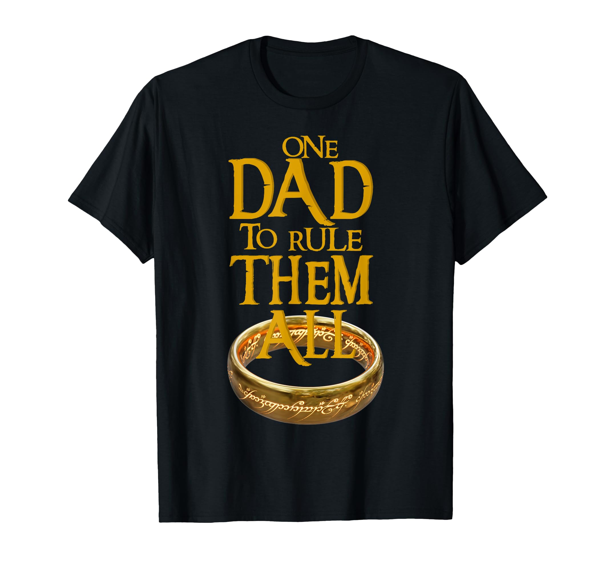 Amazon.com: One Dad to Rule Them All Nerd Dad Father's Day Gift Tee T ...