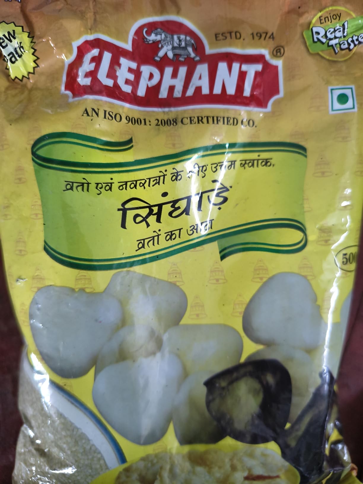 Elephant Singada Flour 500g |Chestnut Atta |Fasting/Vrat Atta |Gluten ...