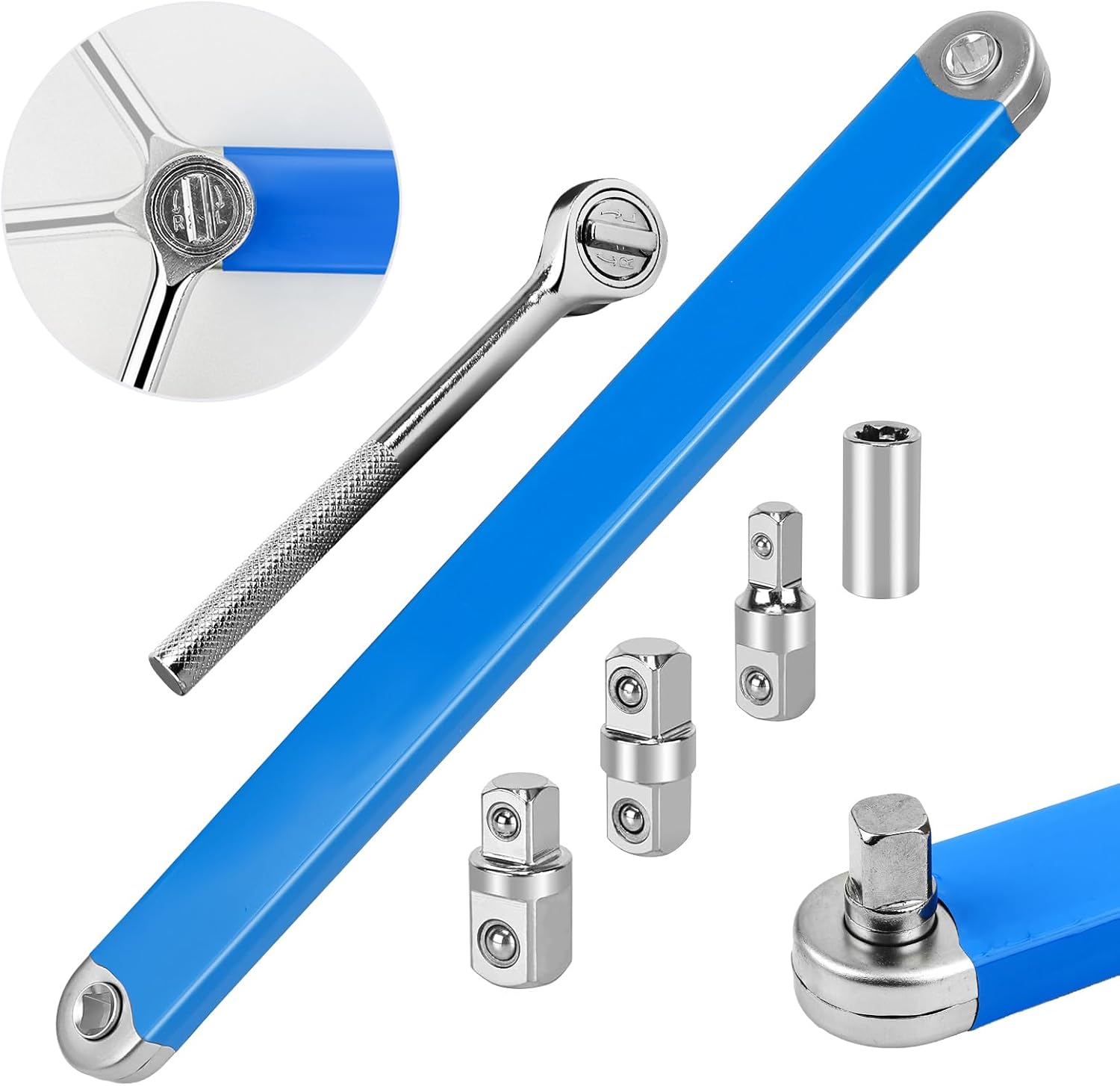 HIMOMO Offset Extension Wrench Set, 15.4 Inch Offset Extension Wrench ...