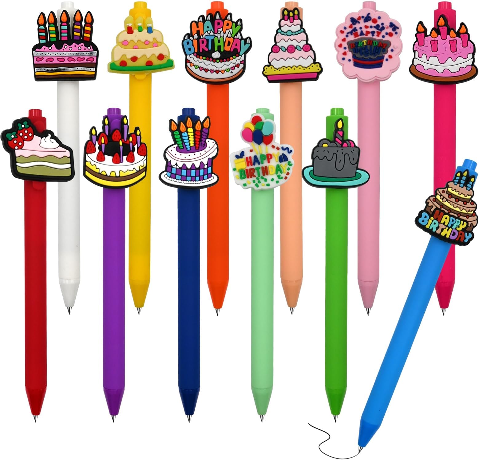 Amazon.com: Greeting Pen "Celebrate" Birthday Pens with Rotating ...