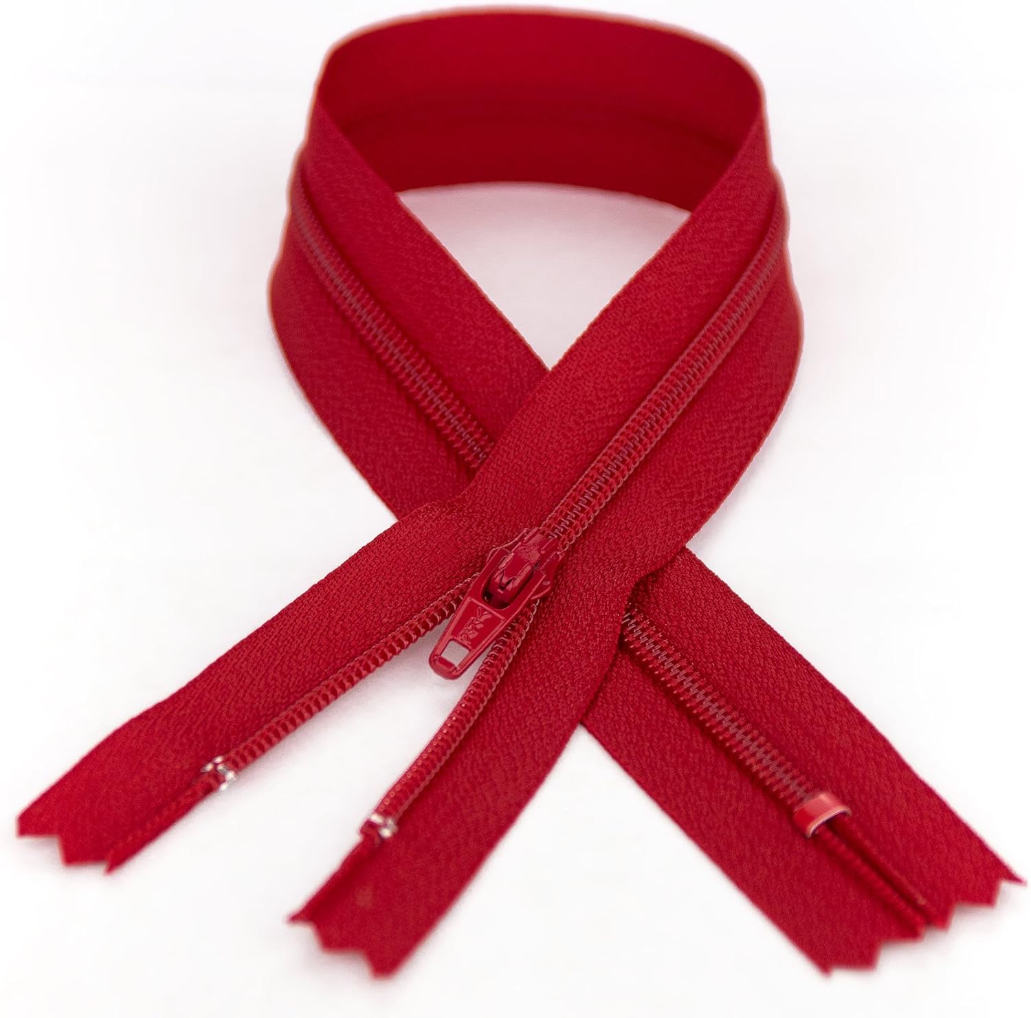 Amazon.com: YKK #3 Coil Zipper, 7 Inch Length, Hot Red 519 (10 Pack)