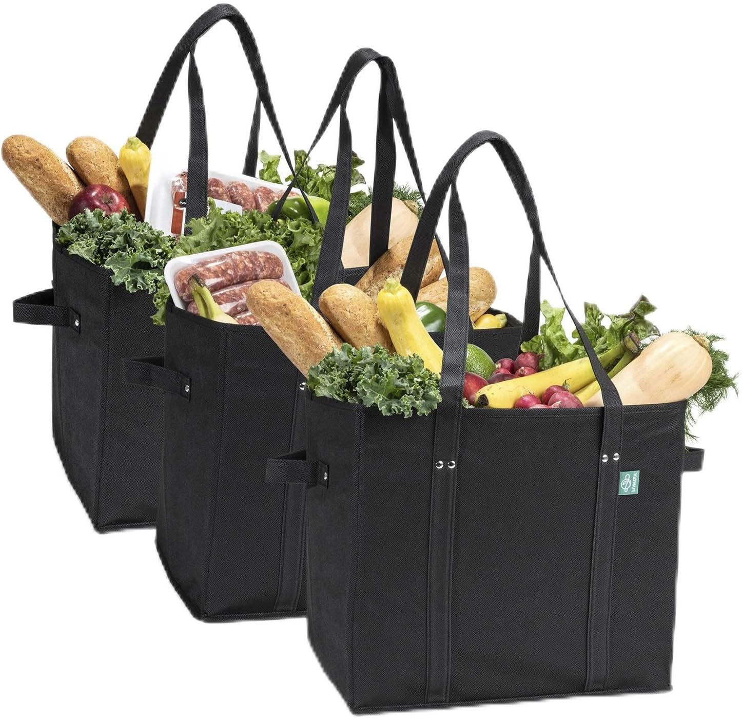 Amazon.com: Positive Places & Spaces 5Pcs Large Reusable Gift Bags With ...